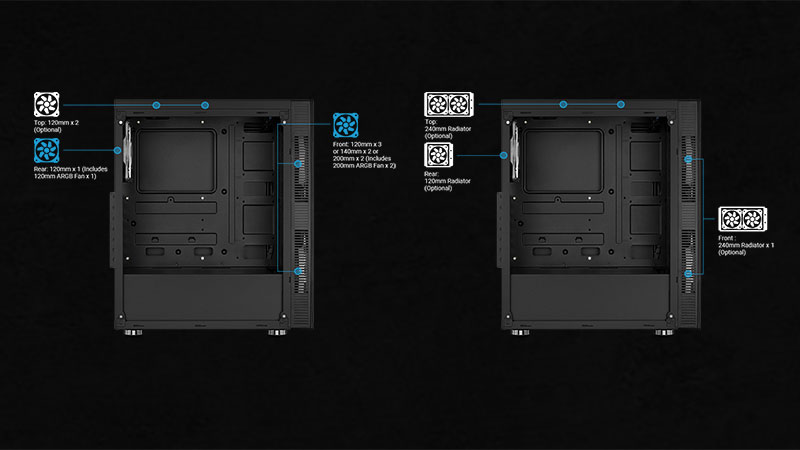 Aerocool Python - Boîtier PC - LDLC | Muséericorde