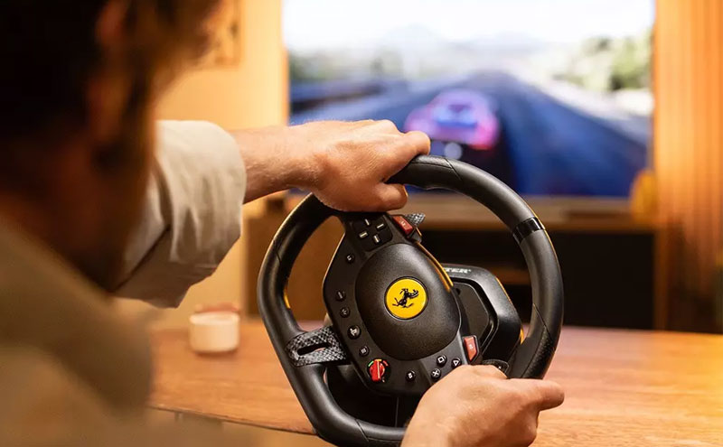 Thrustmaster T98 Ferrari 296 GTB - Volant PC - LDLC