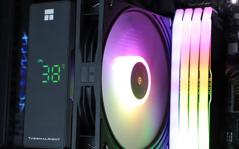 Thermalright Assassin X 120 R Digital ARGB - Black - CPU fan - LDLC