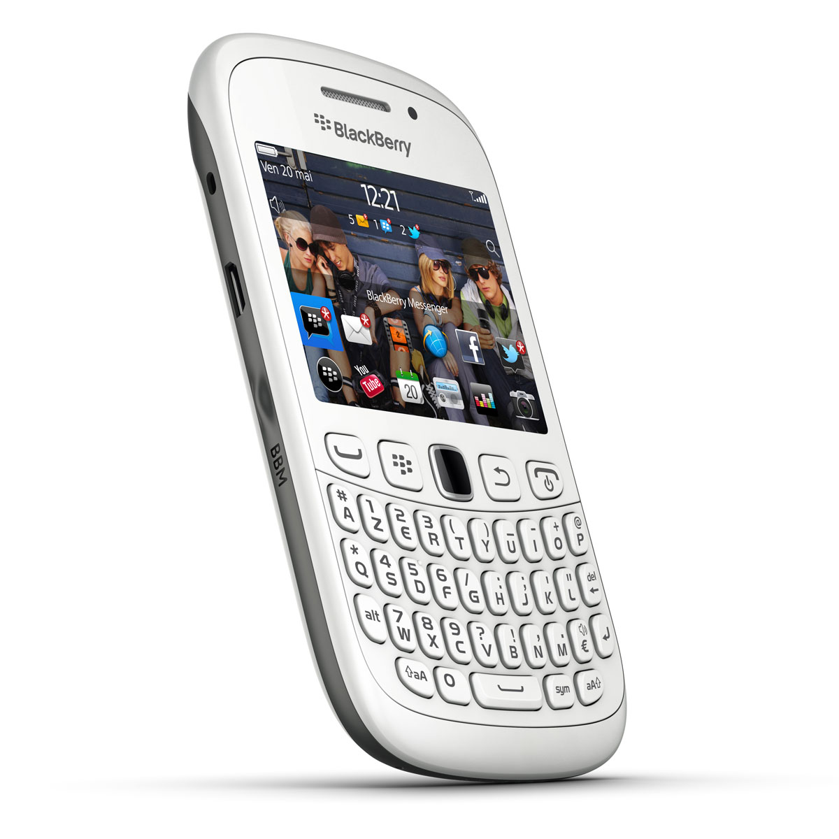 BlackBerry Curve 9320 AZERTY Blanc - Mobile & smartphone BlackBerry sur ...