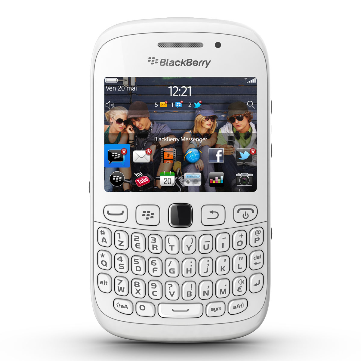 BlackBerry Curve 9320 AZERTY Blanc - Mobile & smartphone BlackBerry sur ...