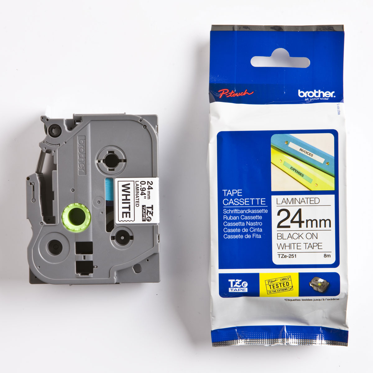 Brother TZe-251 (TZE-251) - Achat Ruban imprimante Brother pour ...