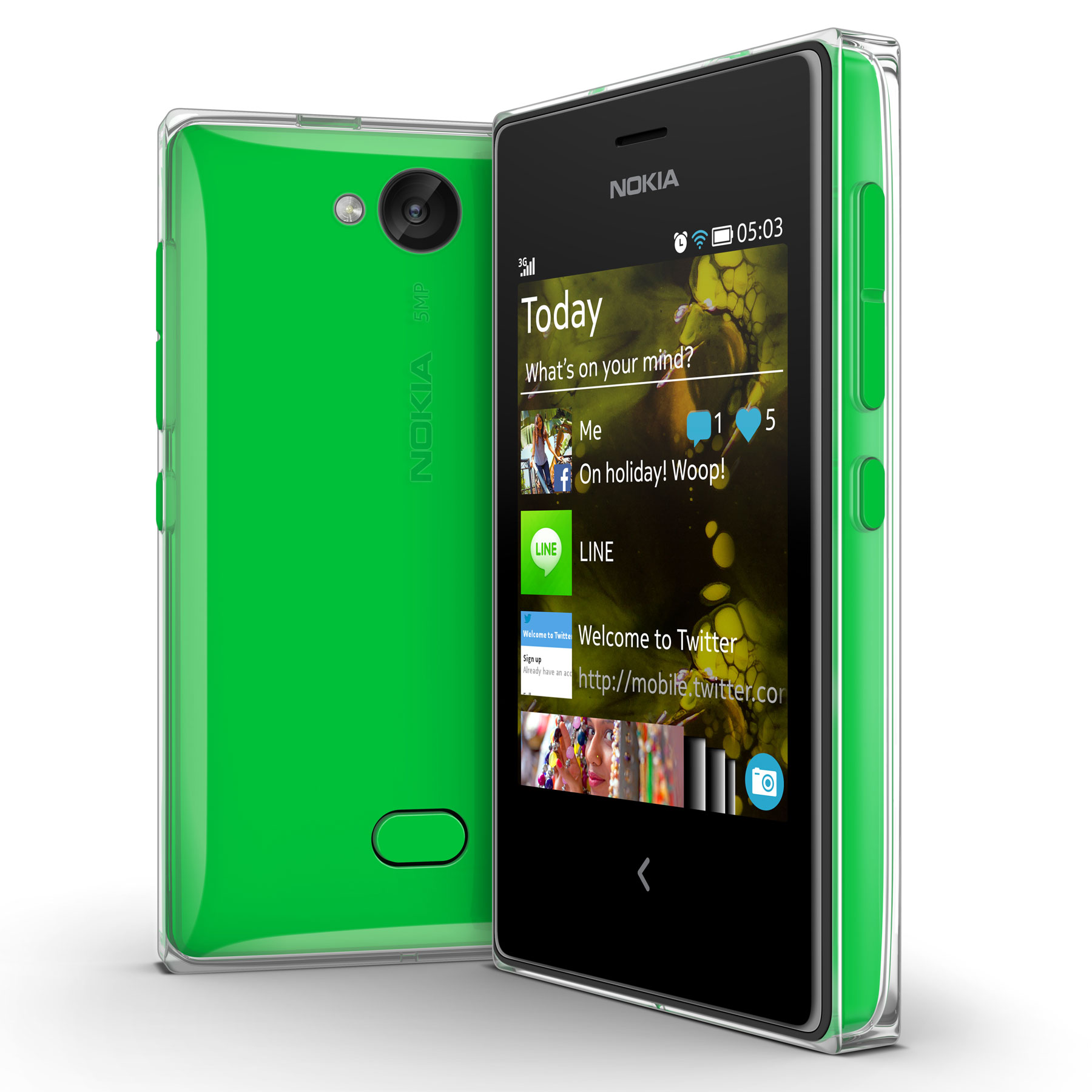 Nokia Asha 503 Vert - Mobile & smartphone Nokia sur LDLC.com