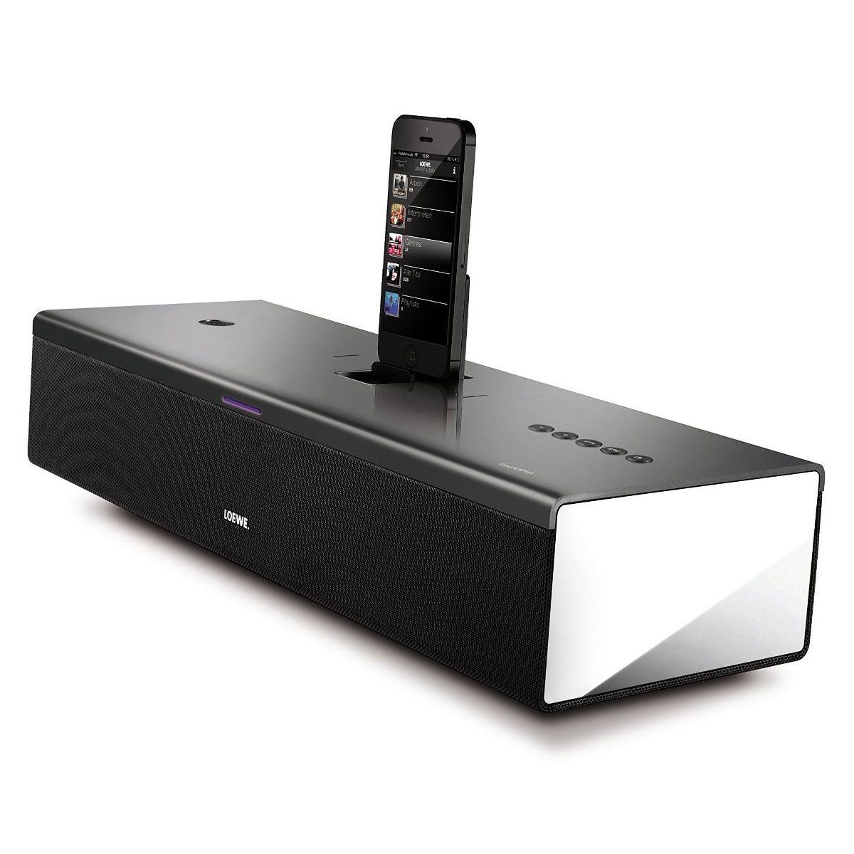 LOEWE SoundPort Compact Noir - Dock & Enceinte Bluetooth LOEWE. sur ...