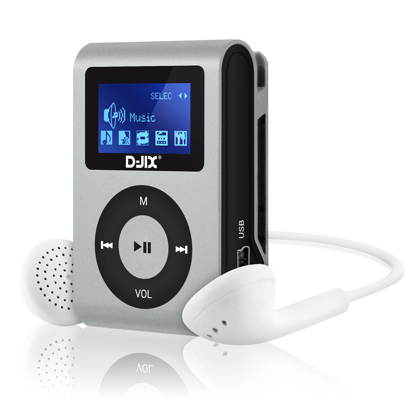D-Jix C115 Gris - Lecteur MP3 & iPod D-Jix sur LDLC.com