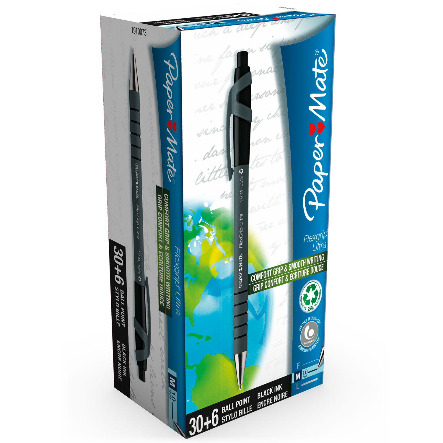 Paper Mate Flexgrip Ultra noir x 36 - Stylo & feutre Paper Mate sur ...