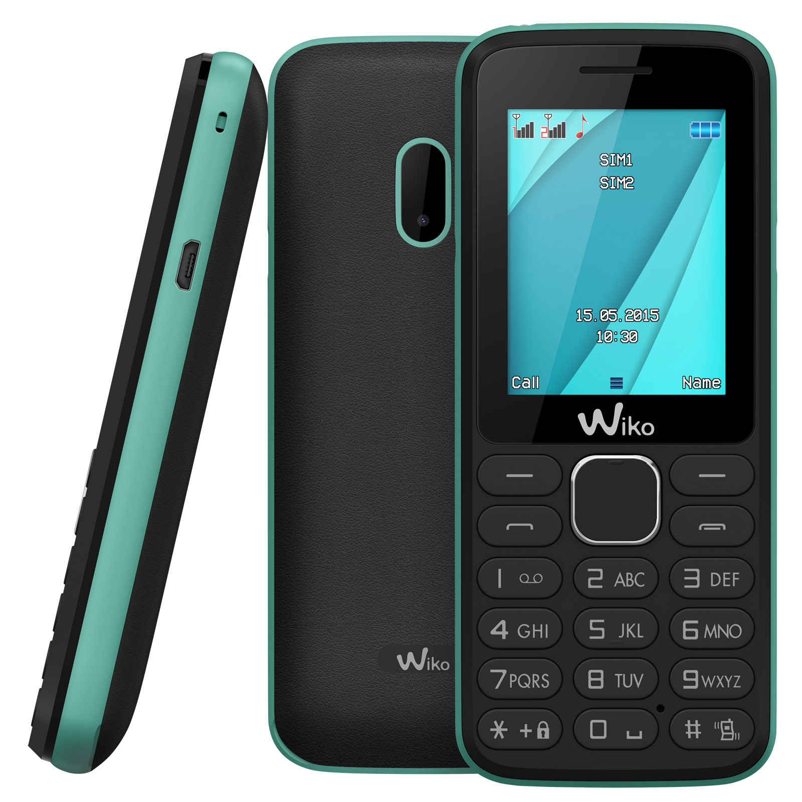 Wiko Lubi 4 Noir/Menthe - Mobile & smartphone Wiko sur LDLC.com