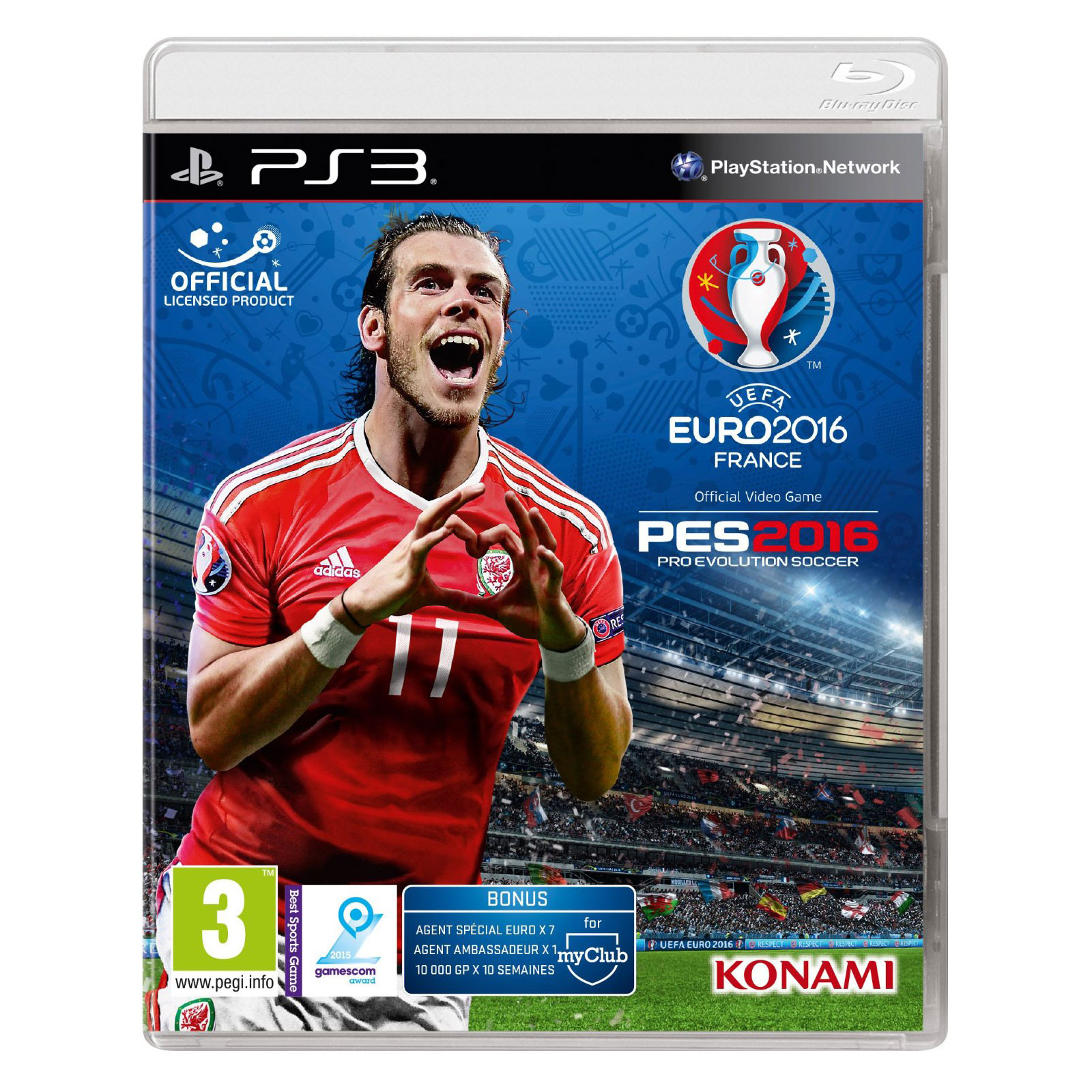 PES UEFA Euro 2016 - Pro Evolution Soccer (PS3) - LDLC.com Konami sur LDLC