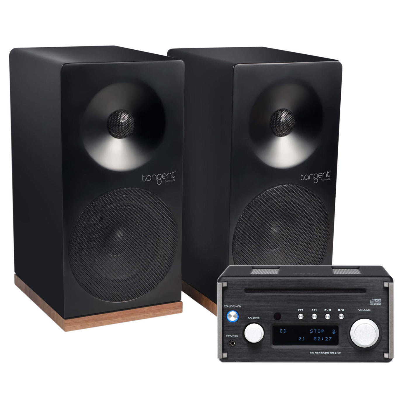 Teac CR-H101 Noir + Tangent Spectrum X5 Noir - Ensemble Hifi Teac sur ...