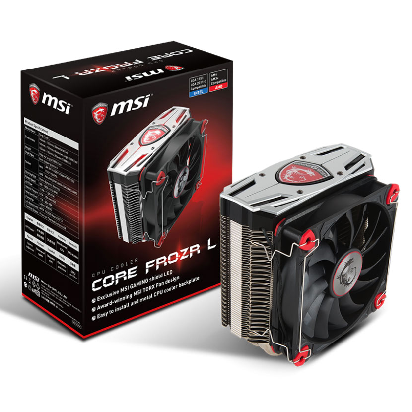 MSI Core Frozr L - Ventilateur processeur MSI sur LDLC.com
