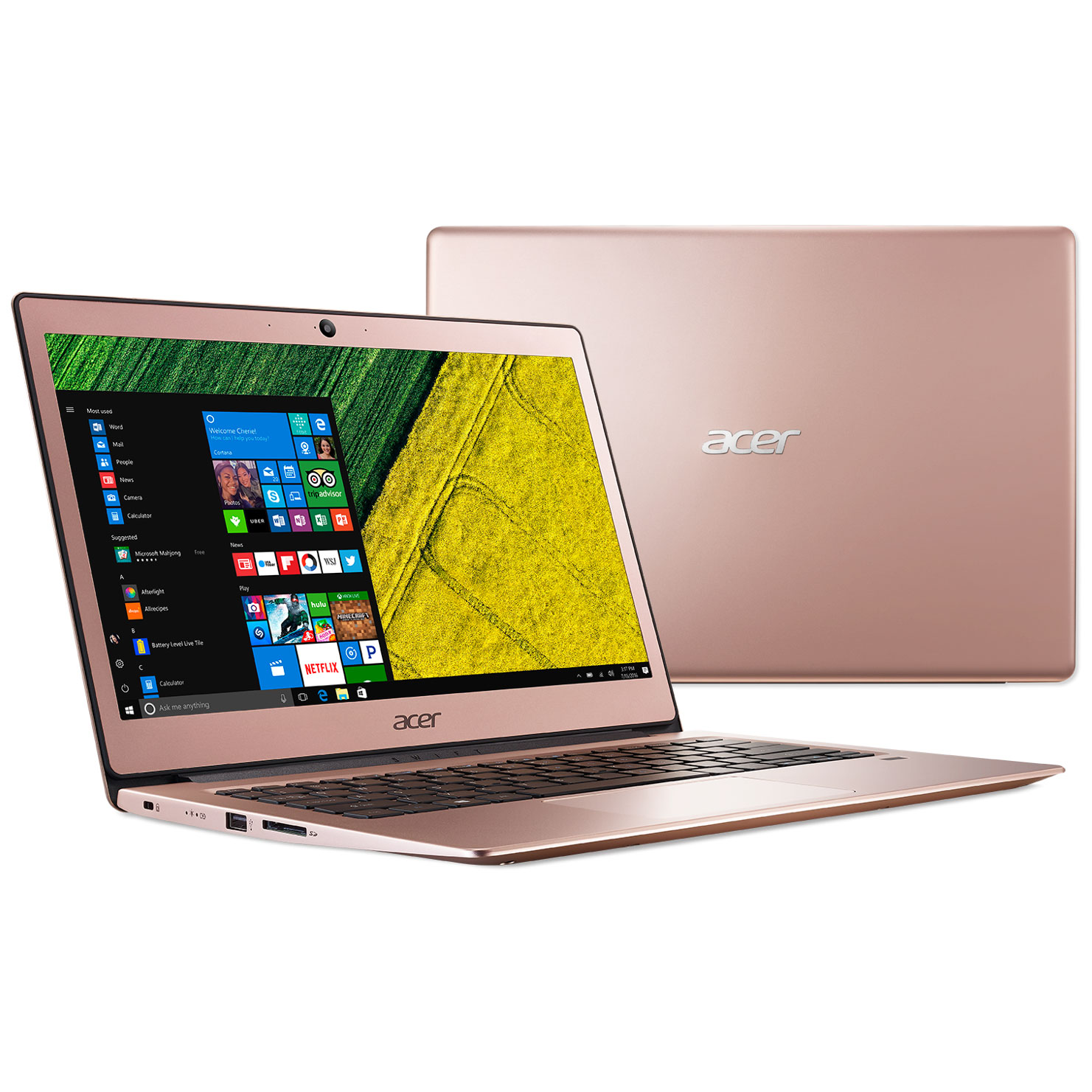 Acer Swift 1 SF113-31-P1CP Rose - PC portable Acer sur LDLC.com