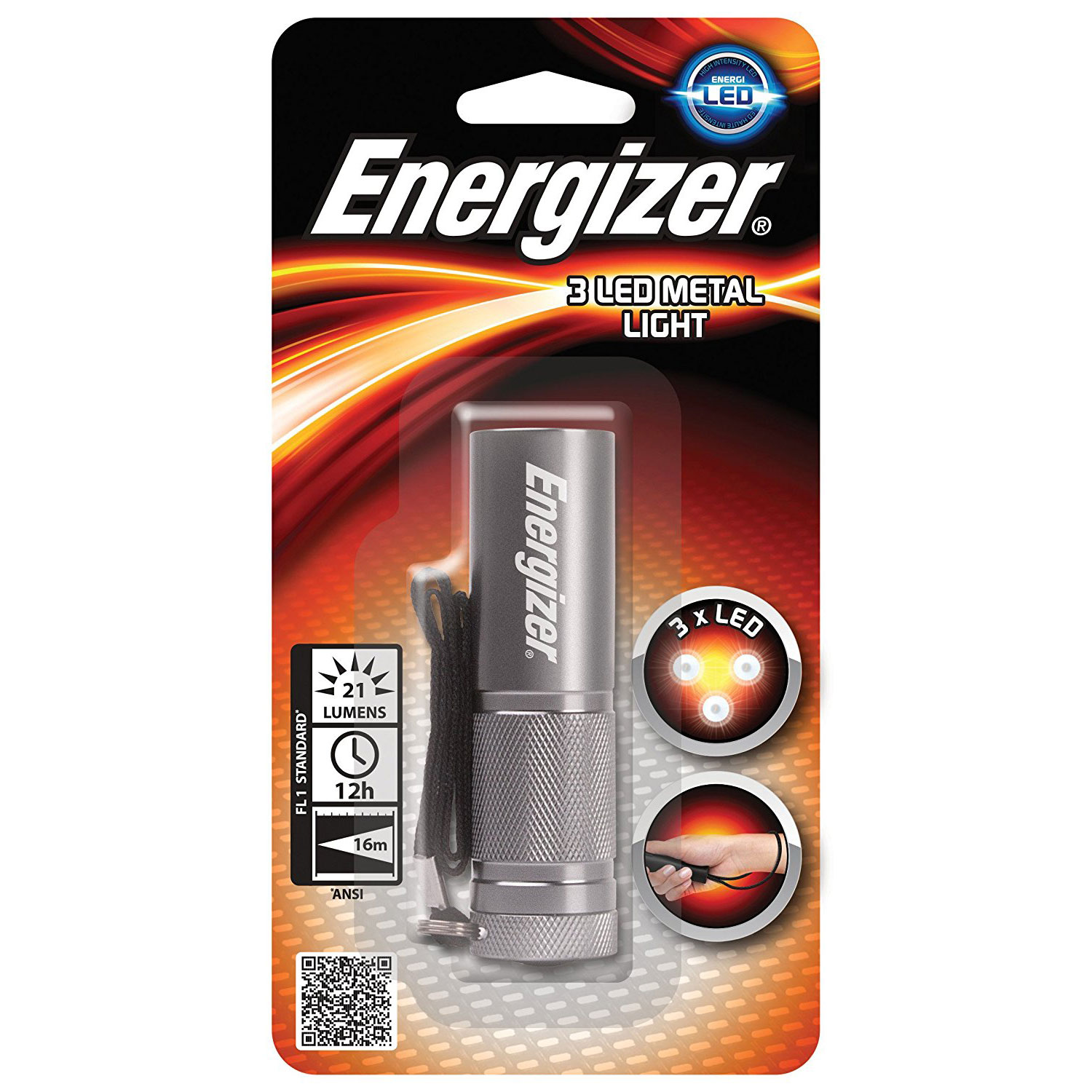 Energizer 3 LED Metal Light - Lampe Energizer sur LDLC.com