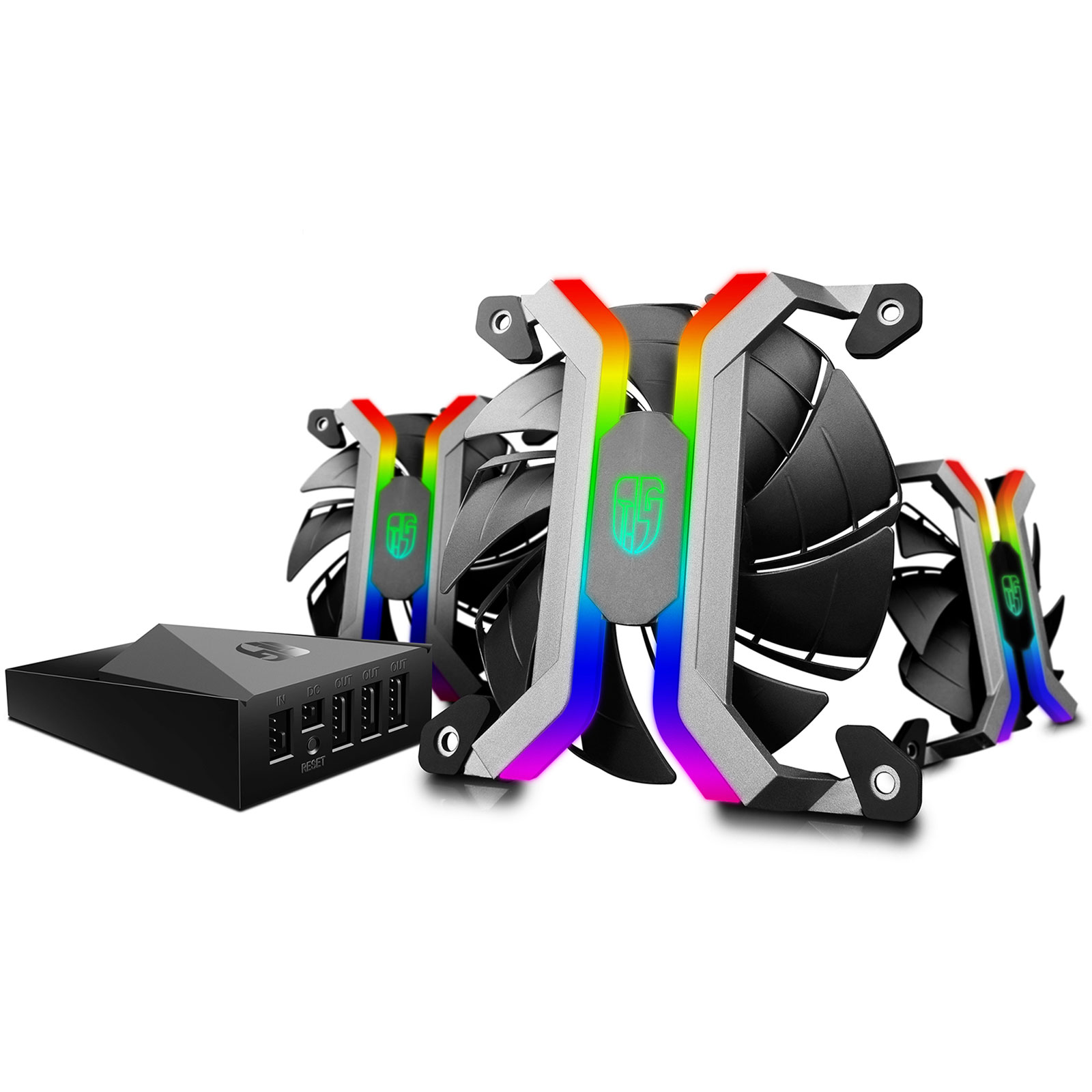 Deepcool Gamer Storm MF120 (par 3) - Ventilateur boîtier DeepCool sur ...