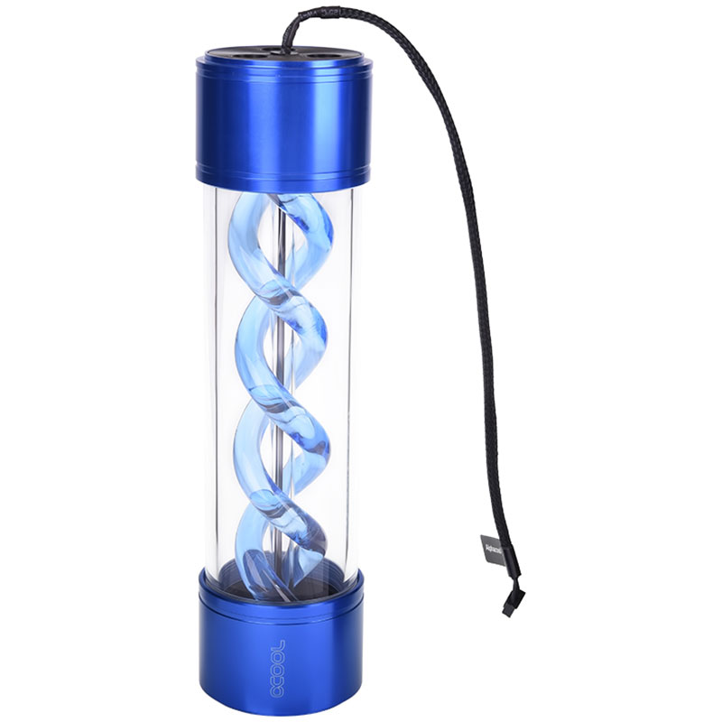 Alphacool Eisbecher Helix 250mm reservoir bleu - Watercooling Alphacool ...