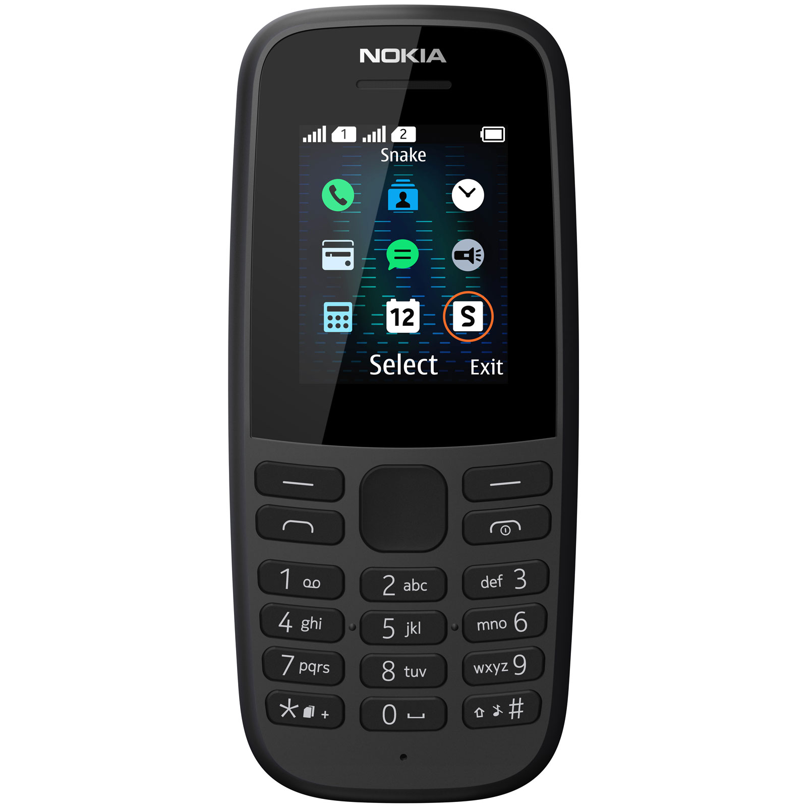 Nokia 105 2019 Dual SIM Noir (16KIGB01A09) - Achat Smartphone ...