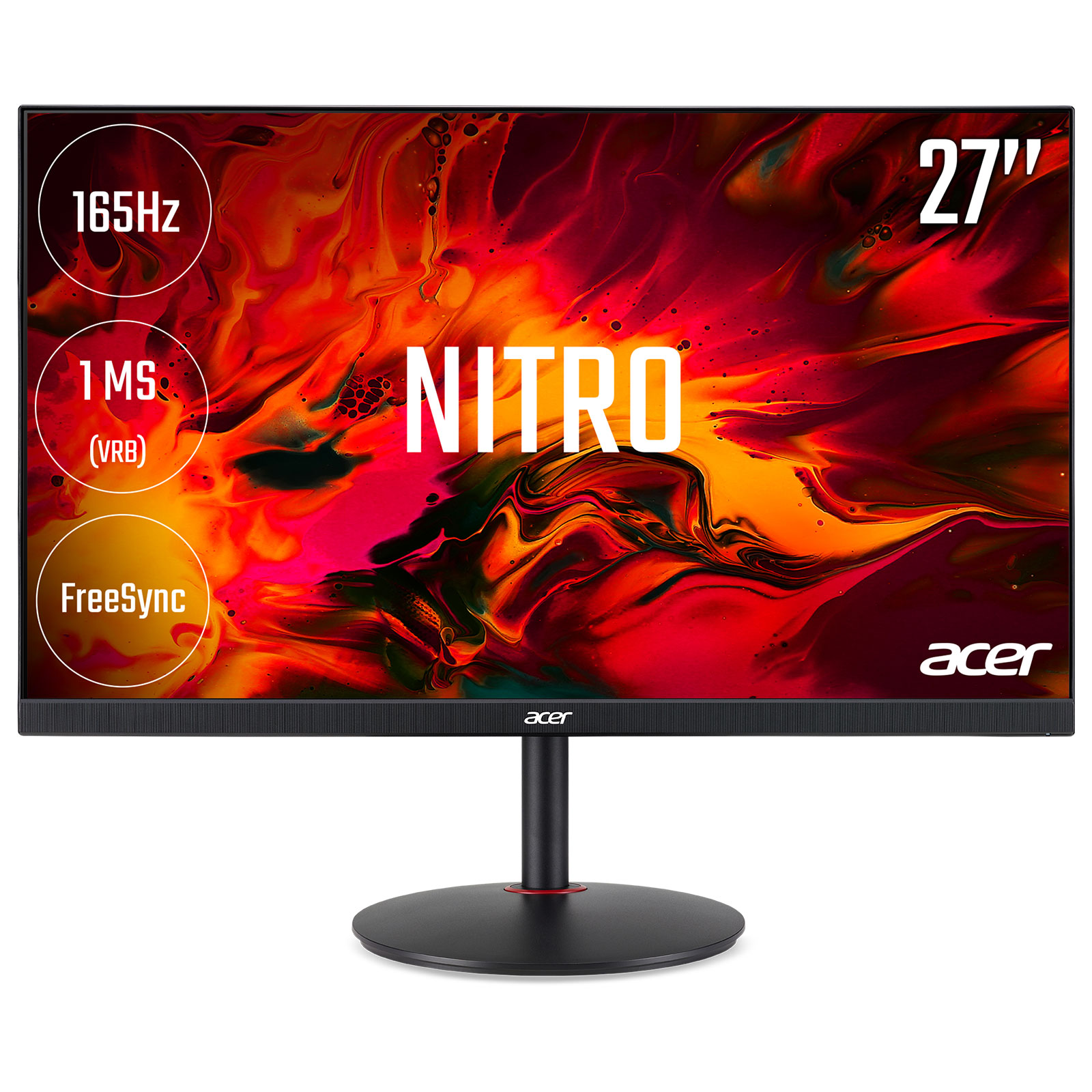 Acer 27" LED - Nitro XV270Pbmiiprx (UM.HX0EE.P04) - Achat Ecran PC Acer ...