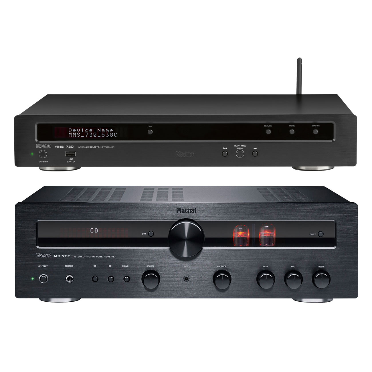 Magnat MR 780 + MMS 730 (MAGNAT MR 780 + MMS730) - Achat Ampli Hifi ...