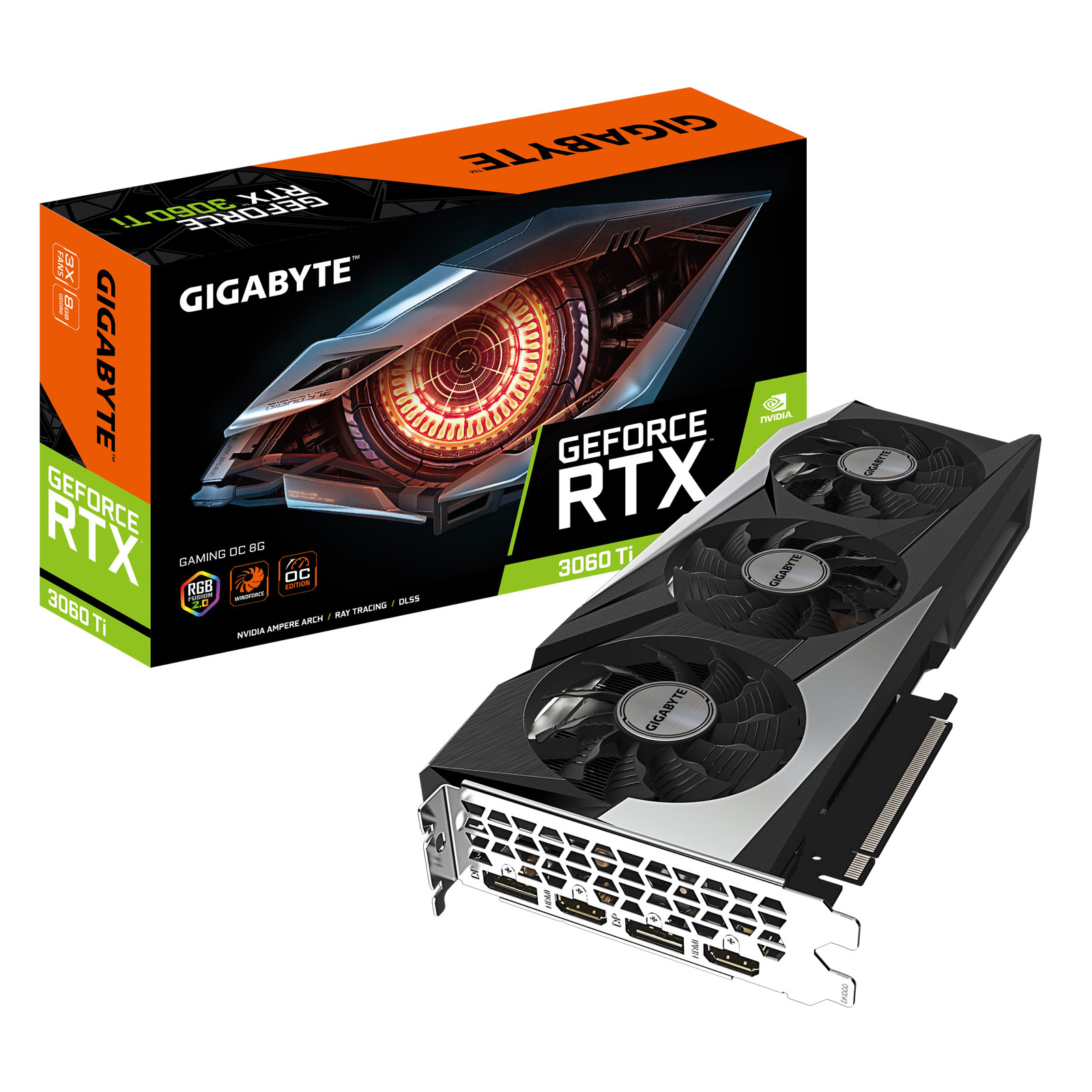 Gigabyte GeForce RTX 3060 Ti GAMING OC 8G GV N306TGAMING OC 8GD Gigabyte GeForce RTX 3060 Ti GAMING OC 8G GV N306TGAMING OC 8GD