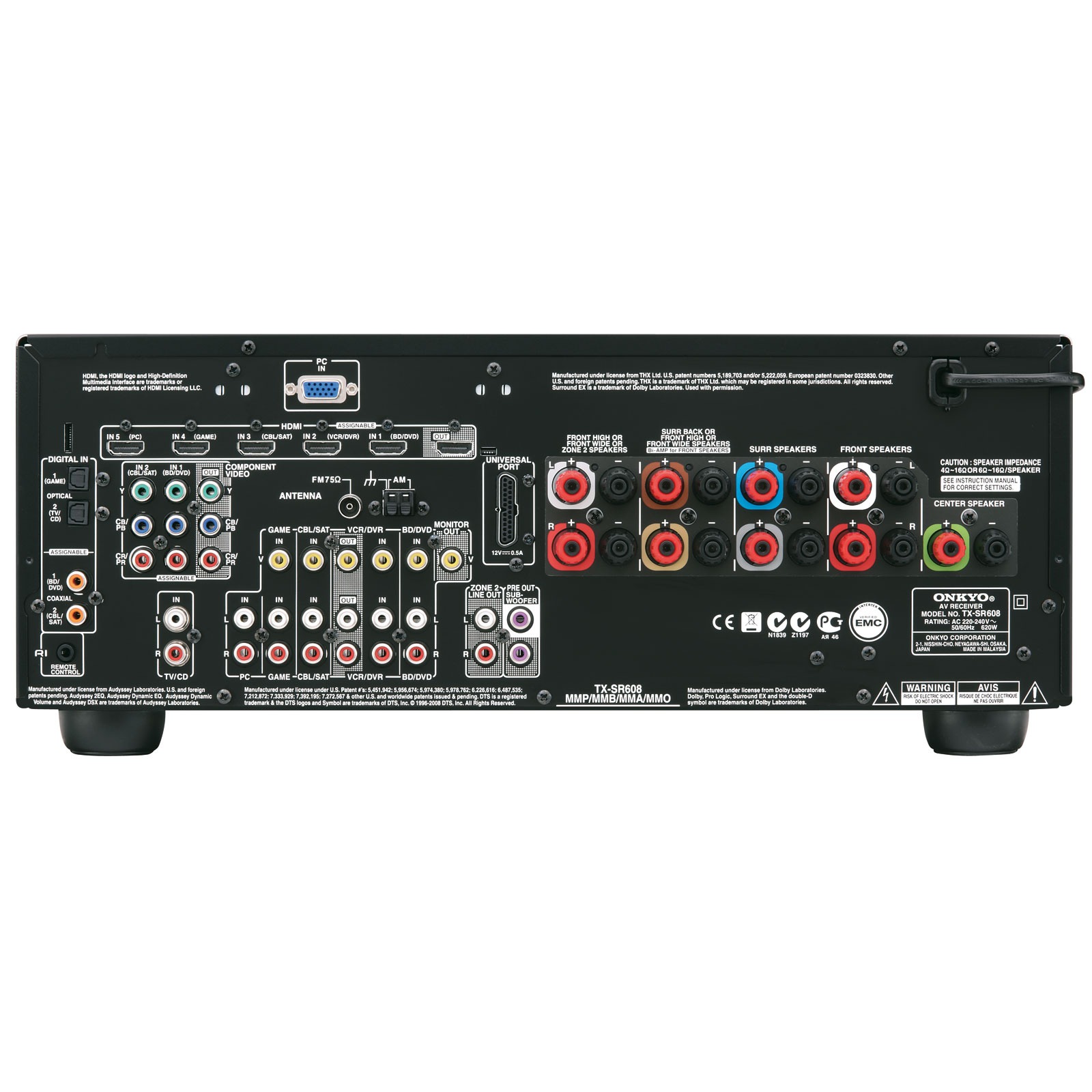 Onkyo Tx Sr609 Onkyo Tx Sr608 Manual Swhshish