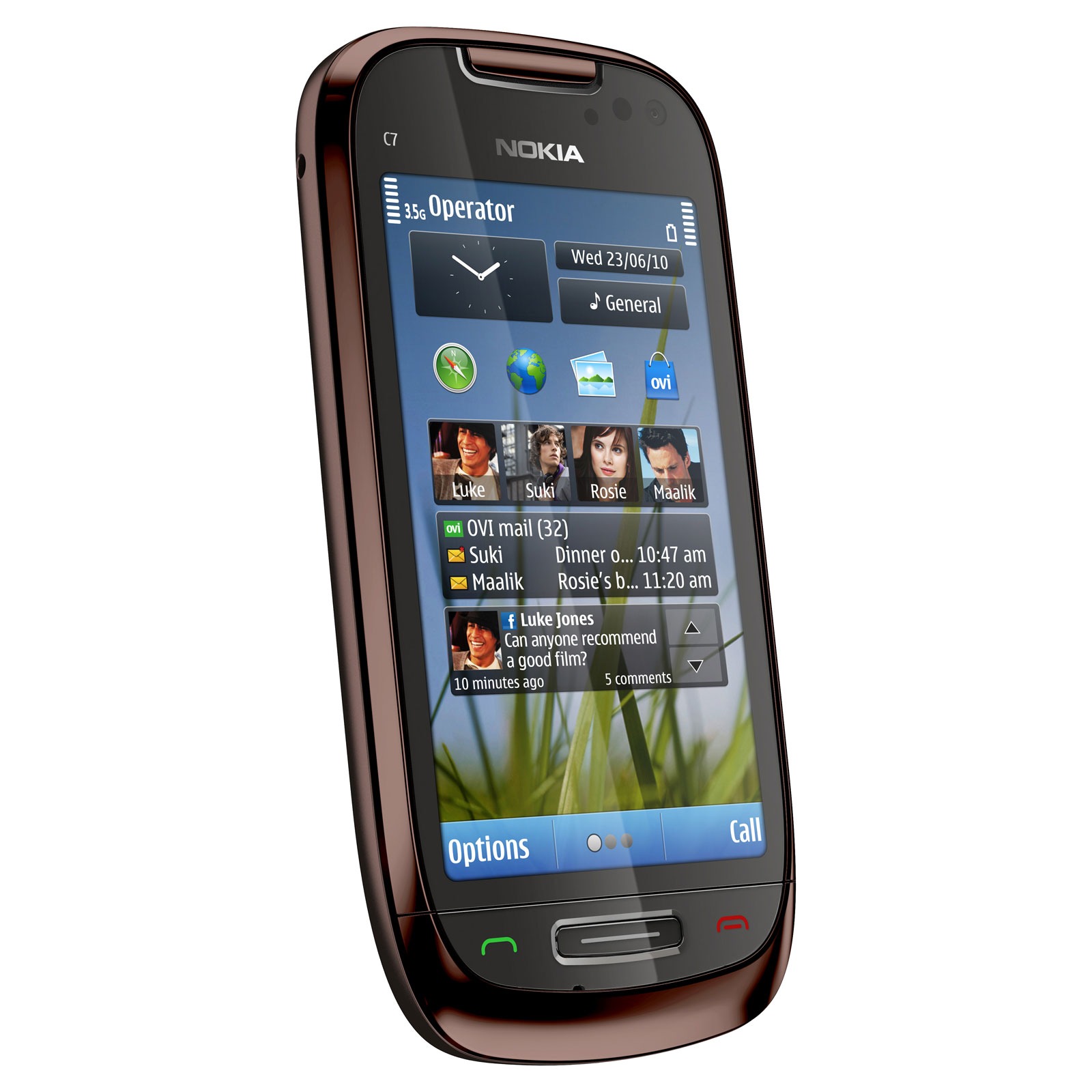 Nokia C7-00 Marron - Mobile & smartphone Nokia sur LDLC.com
