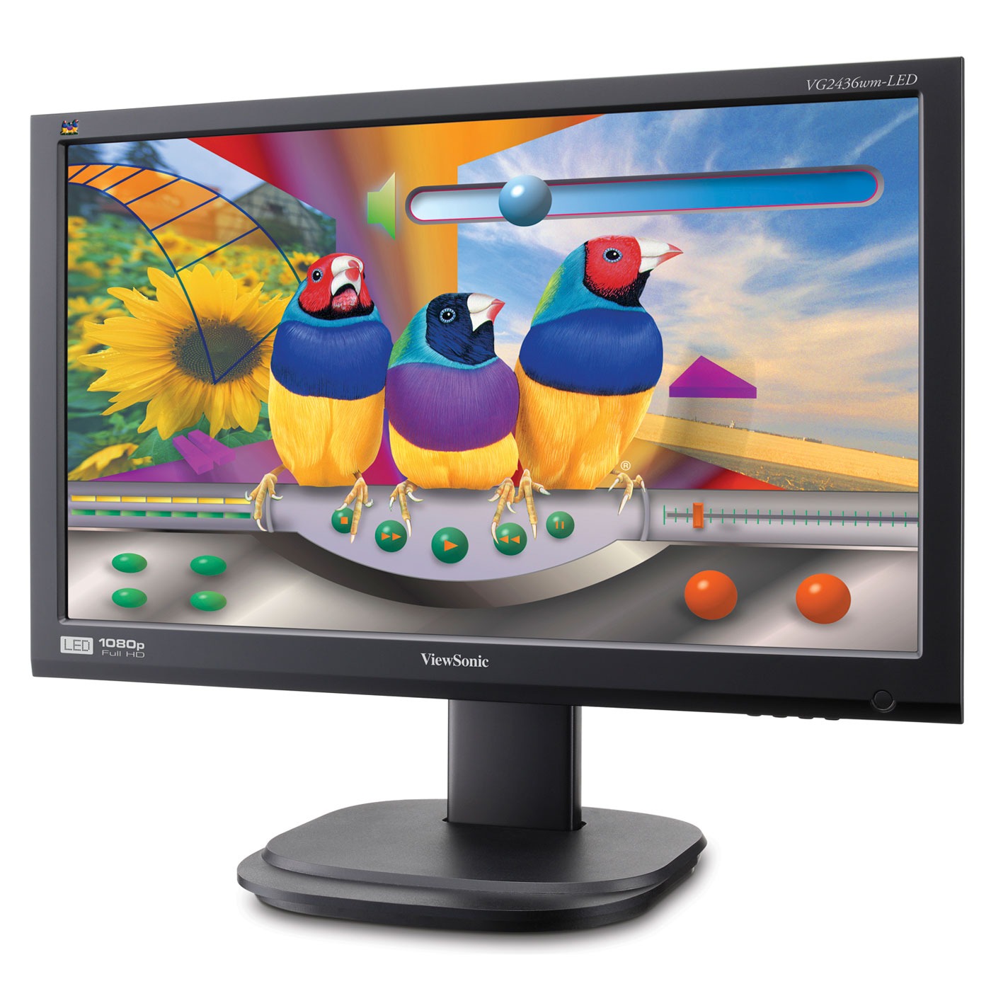 ViewSonic 24" LCD - VG2436wm-LED - Ecran PC ViewSonic sur LDLC.com
