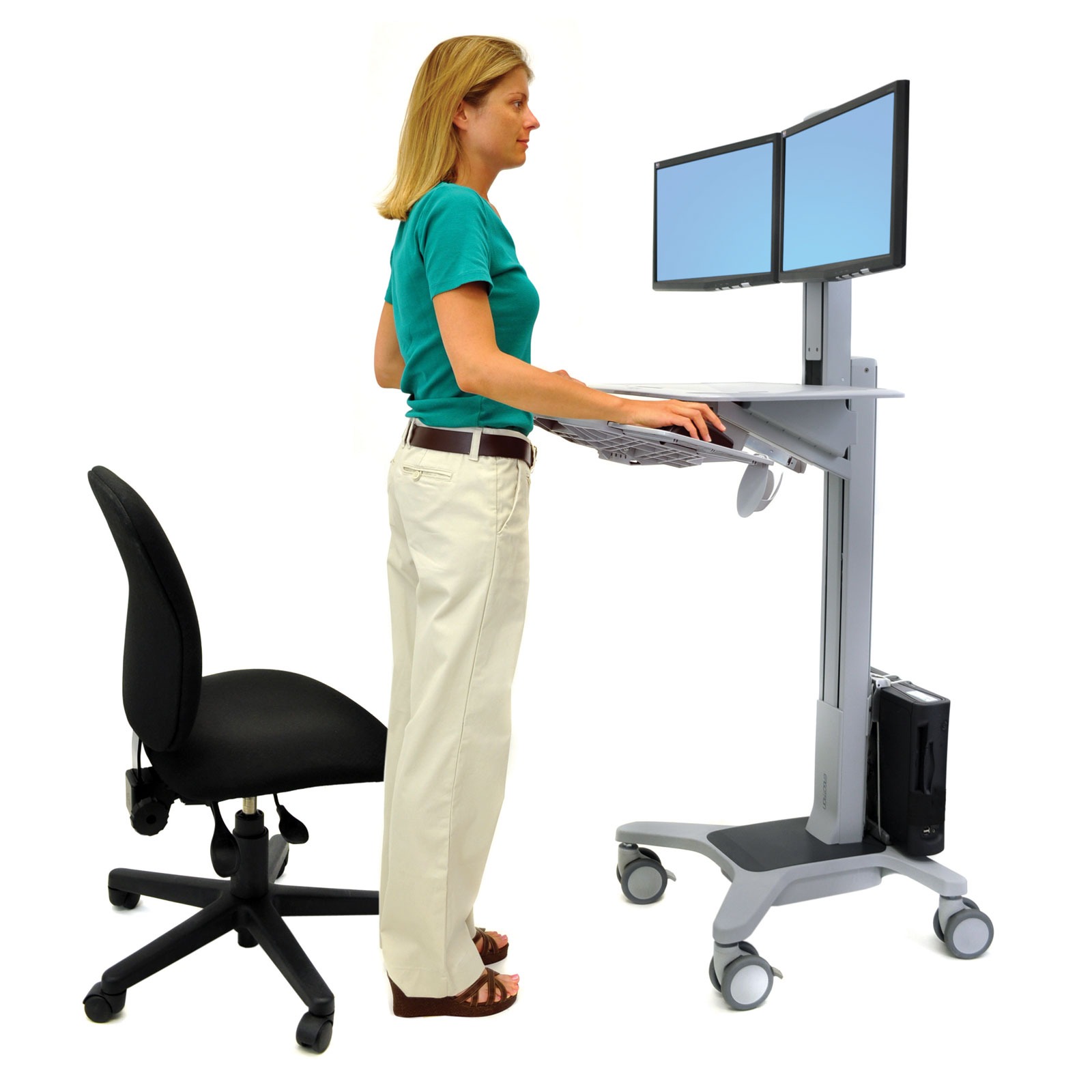 Ergotron 24-196-055 - Bras & Pied Ergotron sur LDLC.com