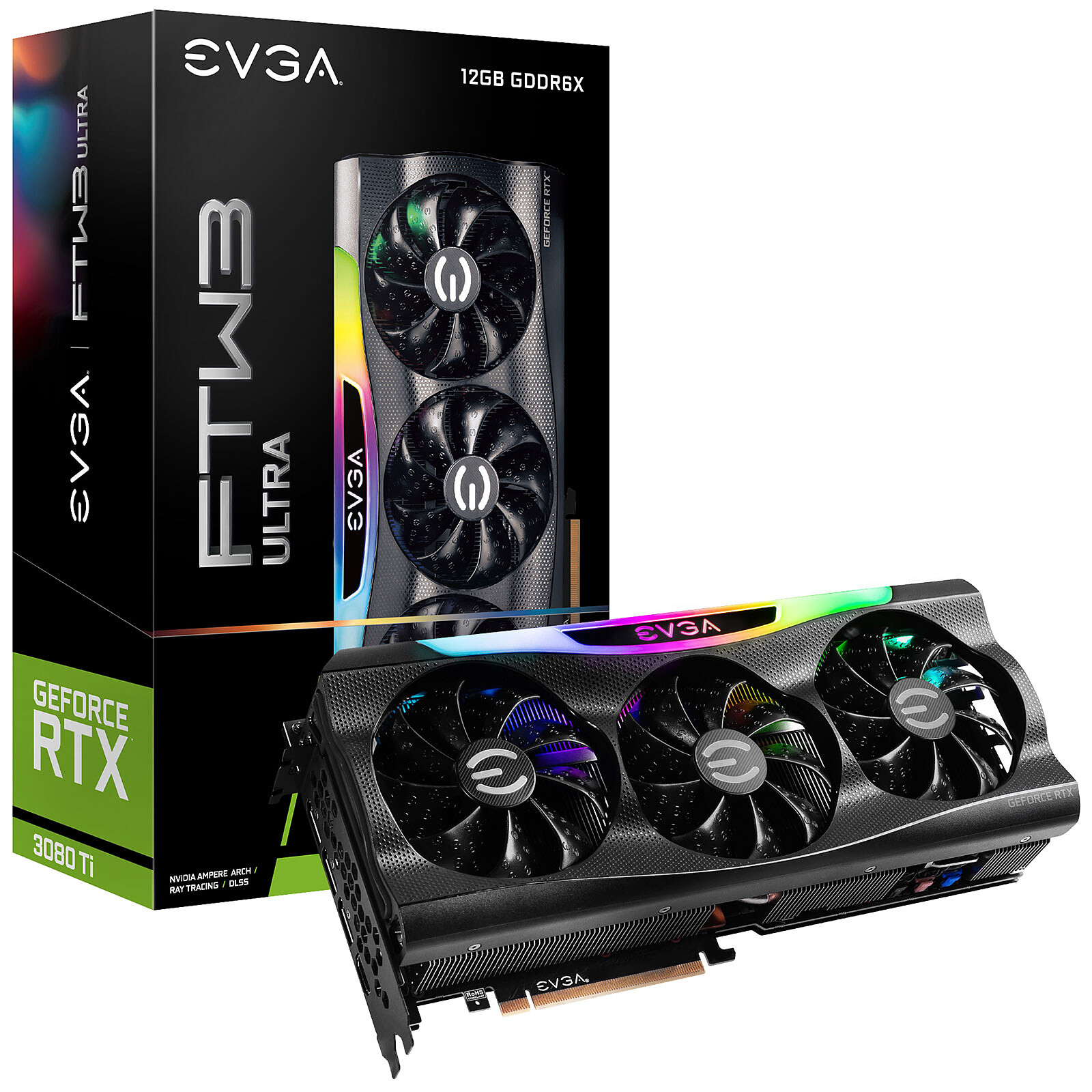 EVGA GeForce RTX 3080 Ti FTW3 ULTRA GAMING Occasion 12G P5 3967 KR EVGA GeForce RTX 3080 Ti FTW3 ULTRA GAMING Occasion 12G P5 3967 KR