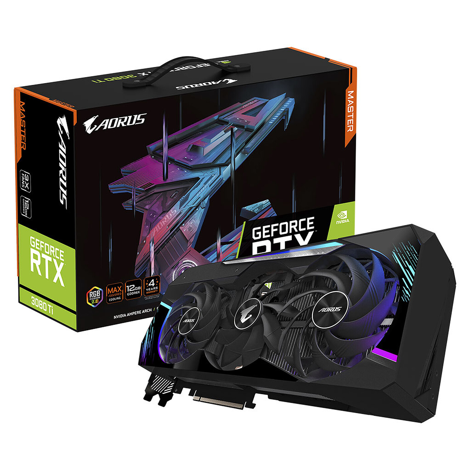 Gigabyte AORUS GeForce RTX 3080 Ti MASTER 12G Graphics Card LDLC