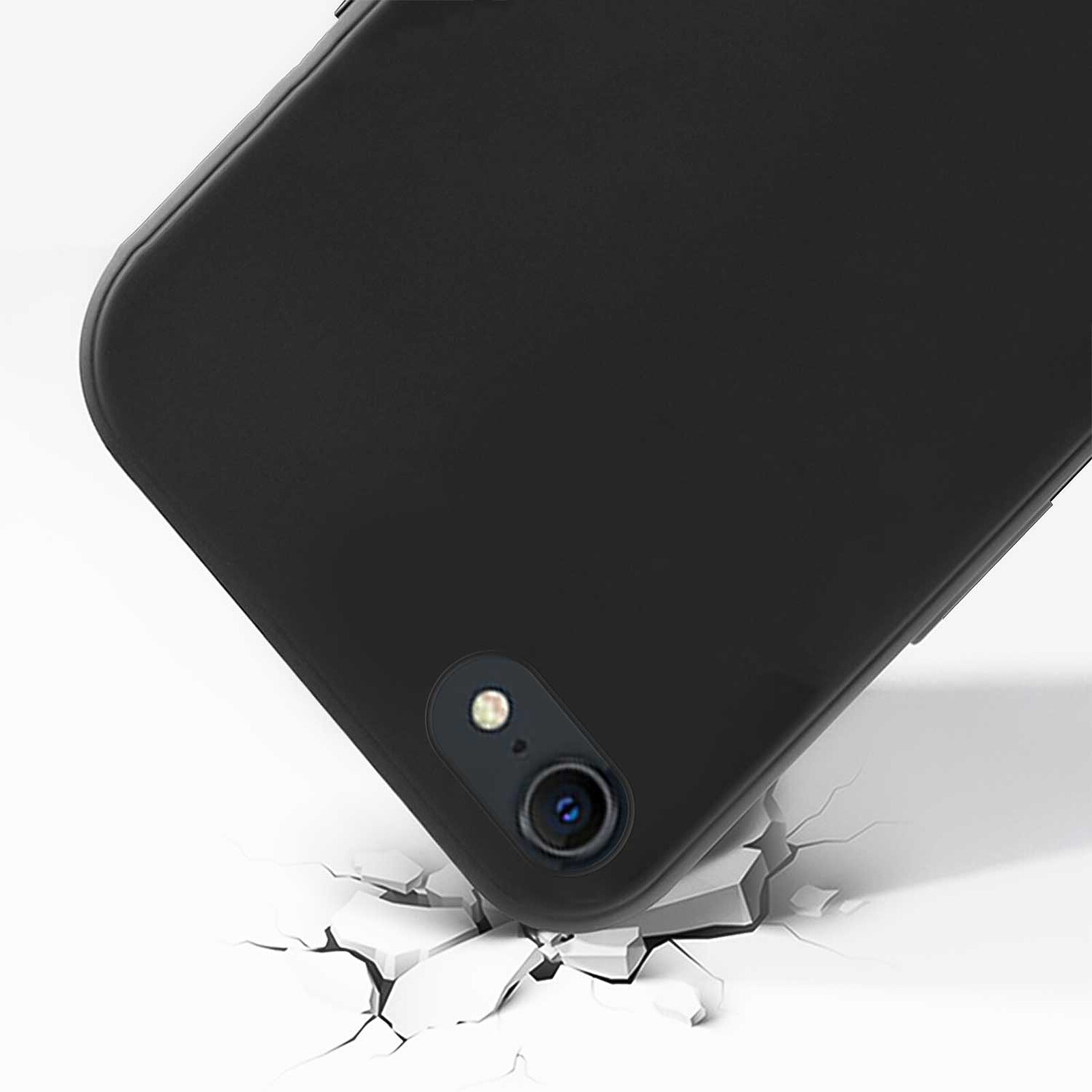 Akashi Coque Silicone Noir IPhone SE 2022 Akashi Devis Gratuit LDLC