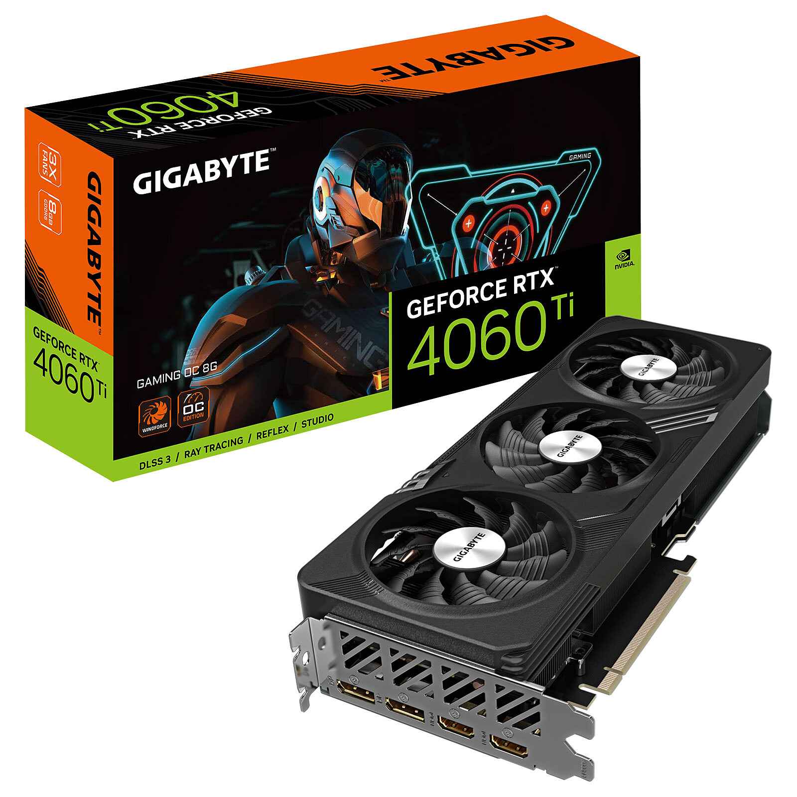 Gigabyte GeForce RTX 4060 Ti GAMING OC 8G Carte Graphique Garantie