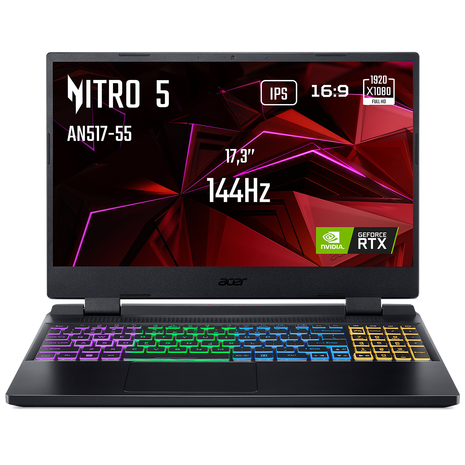 Acer Nitro 5 AN517 55 71RP Laptop LDLC Holy Moley Acer Nitro 5 AN517 55 71RP Laptop LDLC Holy Moley