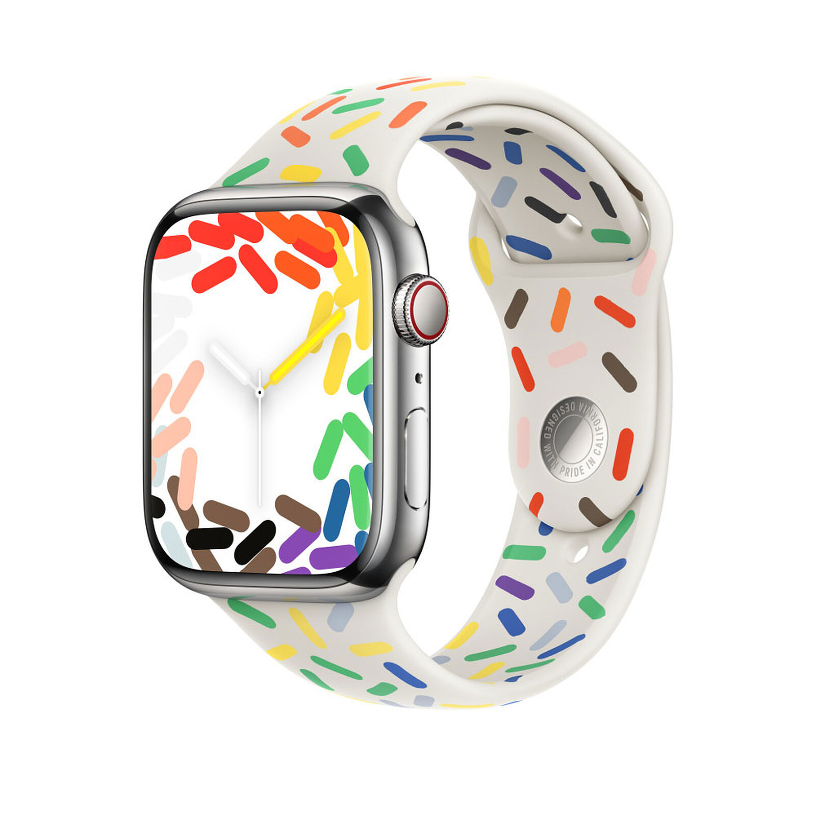 Apple Sport Wristband Pride Edition for Apple Watch 45 mm - M/L ...