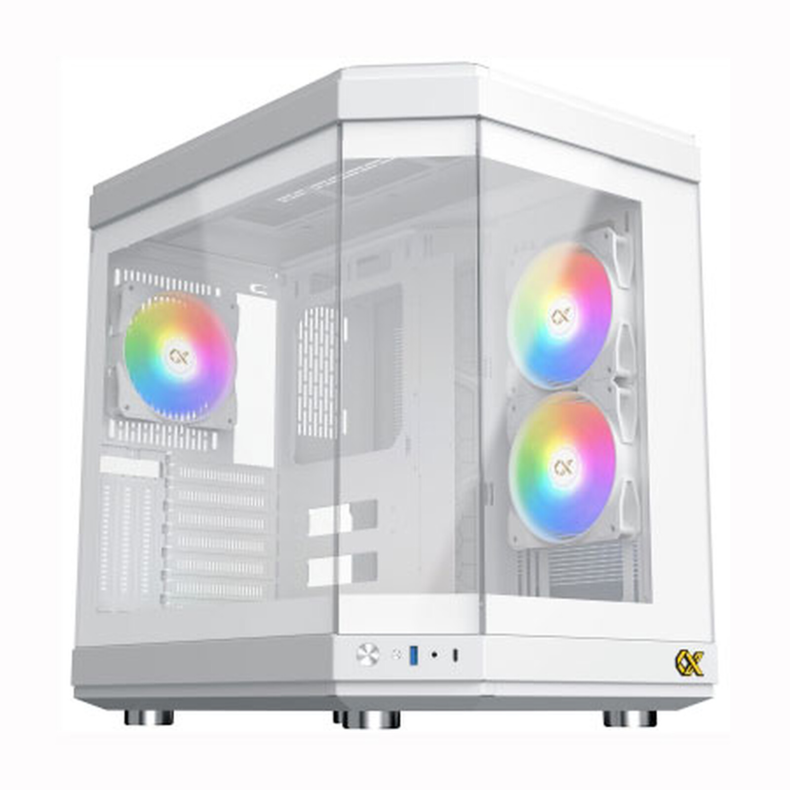 Xigmatek Cubi Arctic (White) - PC cases - LDLC | Holy Moley