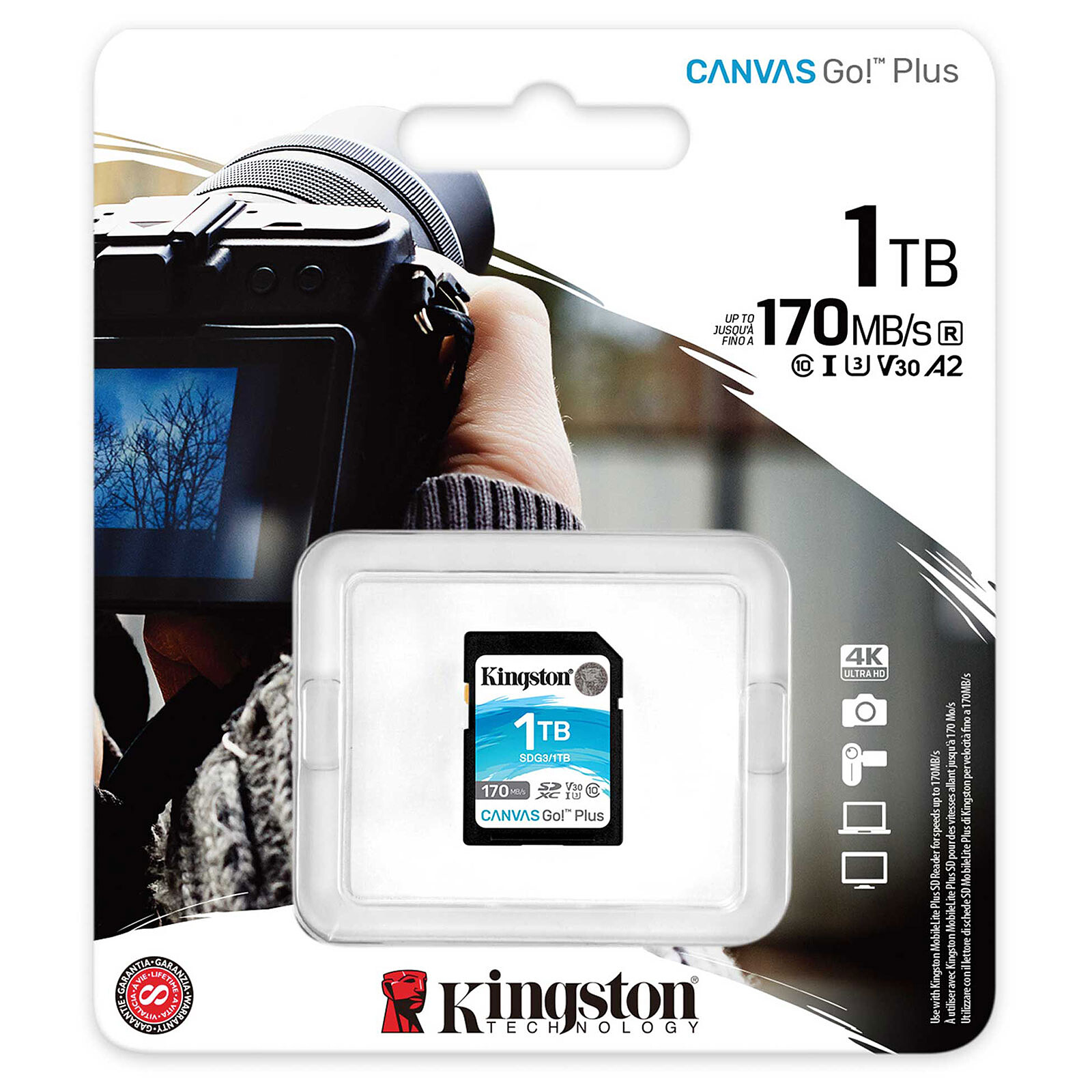 Kingston SD Plus Canvas Go SDG3 1TB Memory Card LDLC Holy Moley Kingston SD Plus Canvas Go SDG3 1TB Memory Card LDLC Holy Moley
