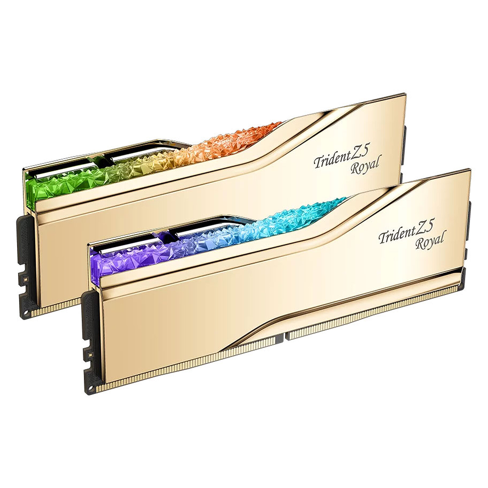 G.Skill Trident Z5 Royal 48 GB (2 x 24 GB) DDR5 8000 MHz CL40 - Gold ...