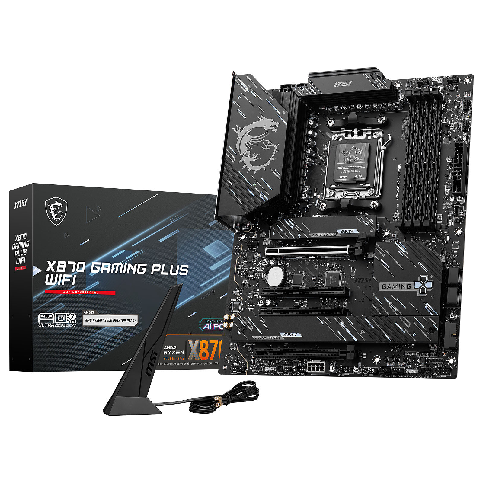 MSI X870 GAMING PLUS WIFI - Motherboard - LDLC