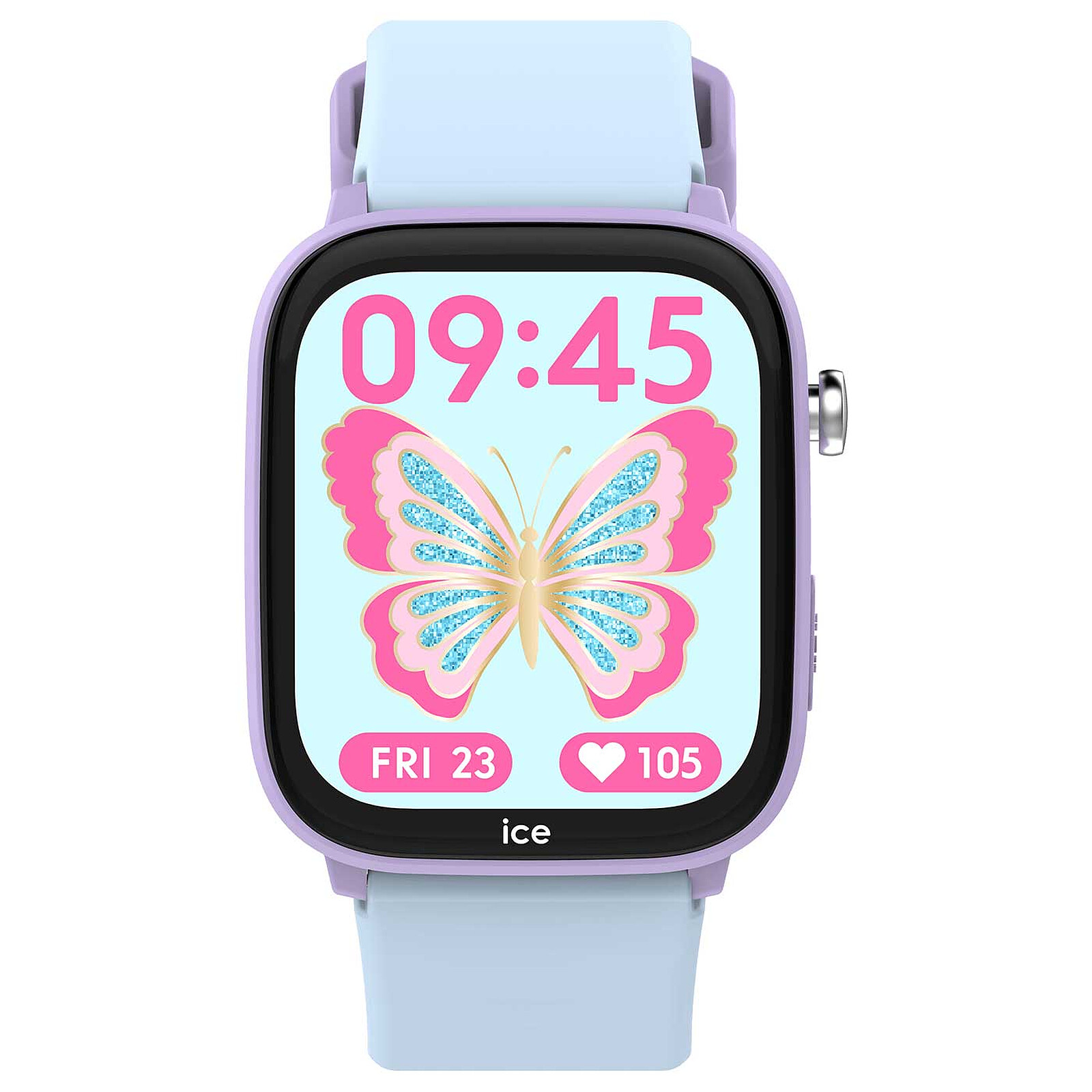 Ice Watch Smart Junior 3.0 Find My Purple Soft Blue - Smart watch - LDLC