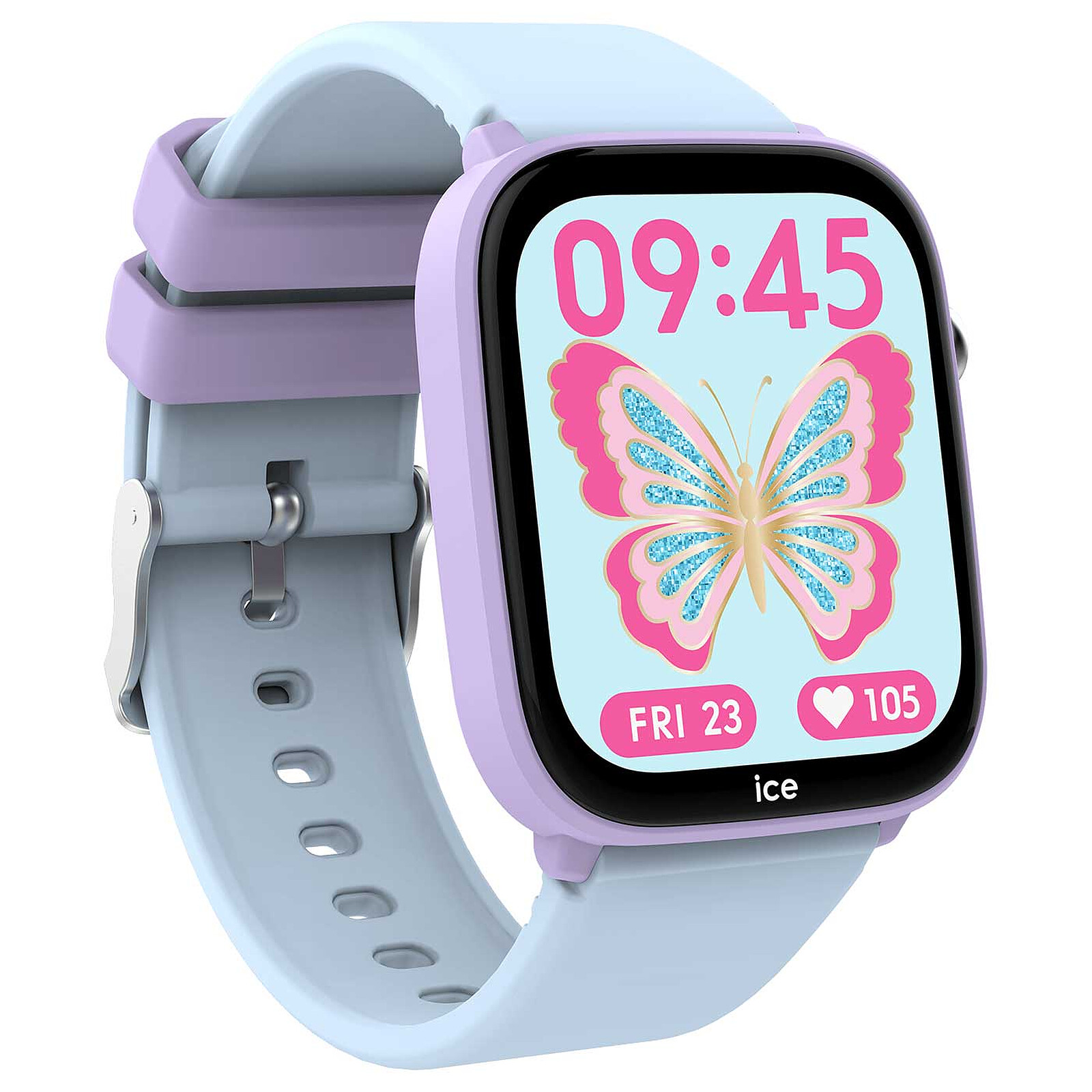 Ice Watch Smart Junior 3.0 Find My Purple Soft Blue - Montre connectée ...