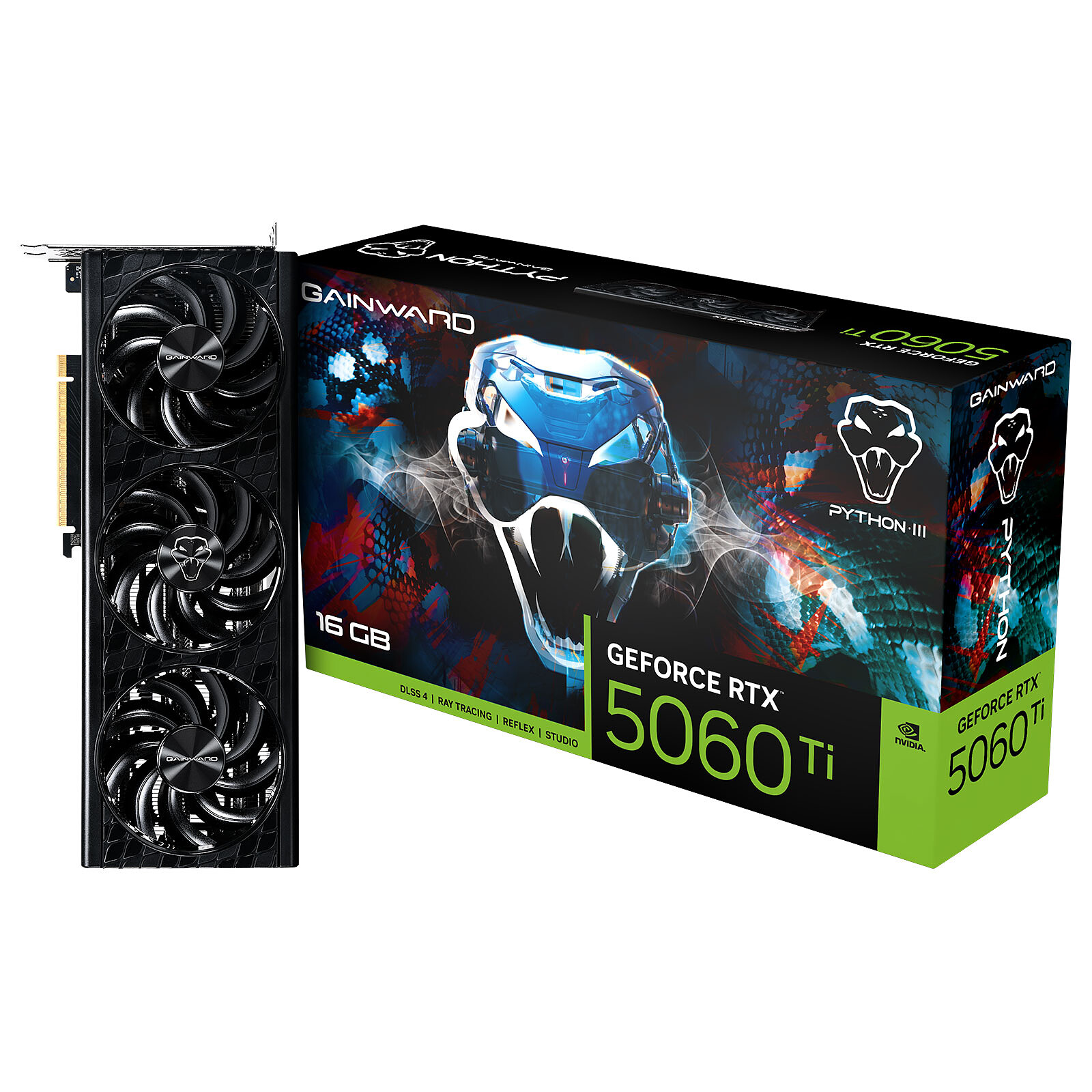 Gainward GeForce RTX 5060 Ti Python III 16GB - Carte graphique - LDLC