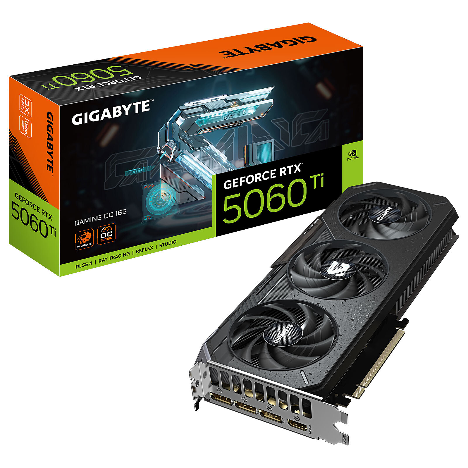 Gigabyte GeForce RTX 5060 Ti GAMING OC 16G - Carte graphique - LDLC