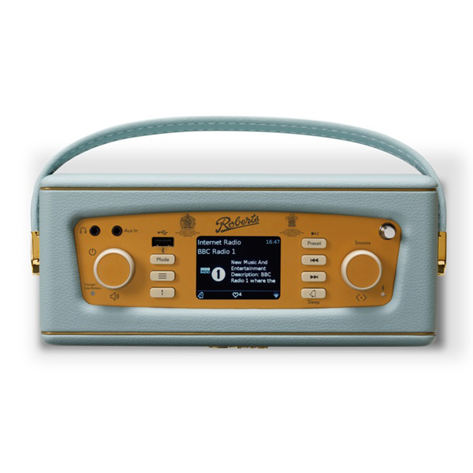 Roberts Revival iStream 3L Sky Blue - Radio & radiosveglia - LDLC