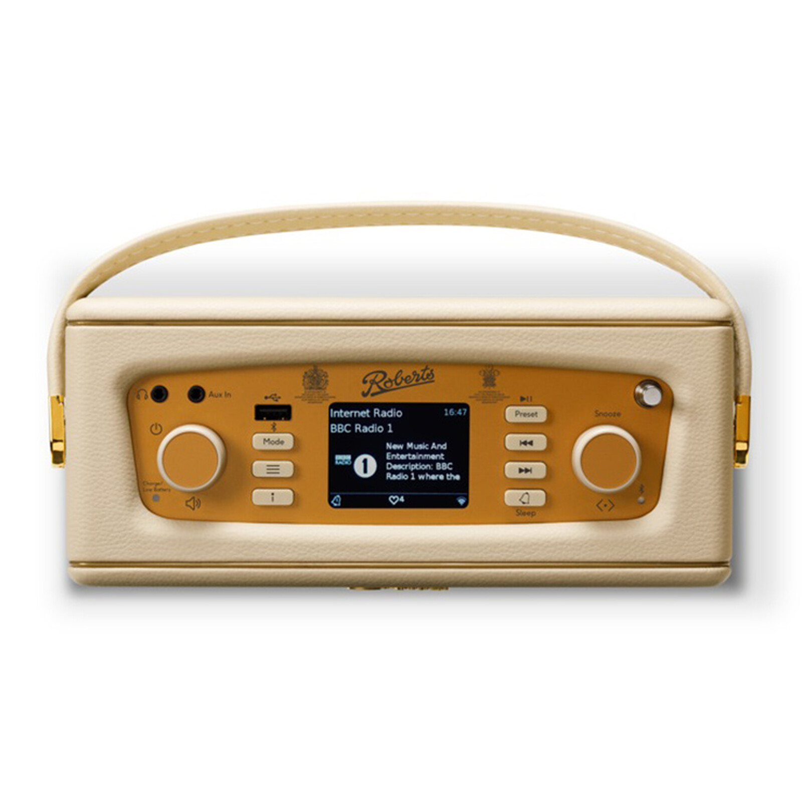 Roberts Revival iStream 3L Crema - Radio y radio despertador - LDLC