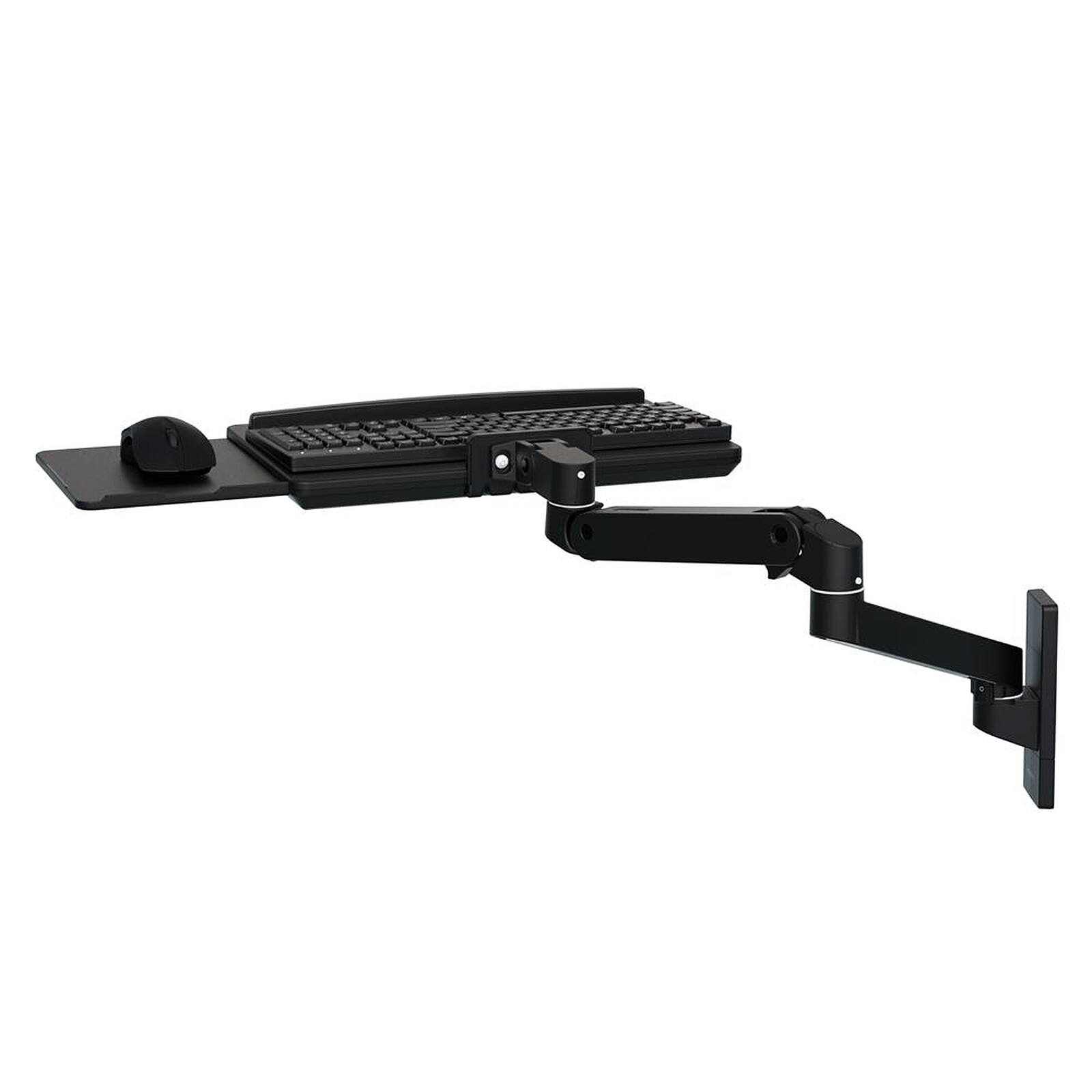 Ergotron LX Pro Wall Mount Keyboard Arm Black - Arm & Mount - LDLC