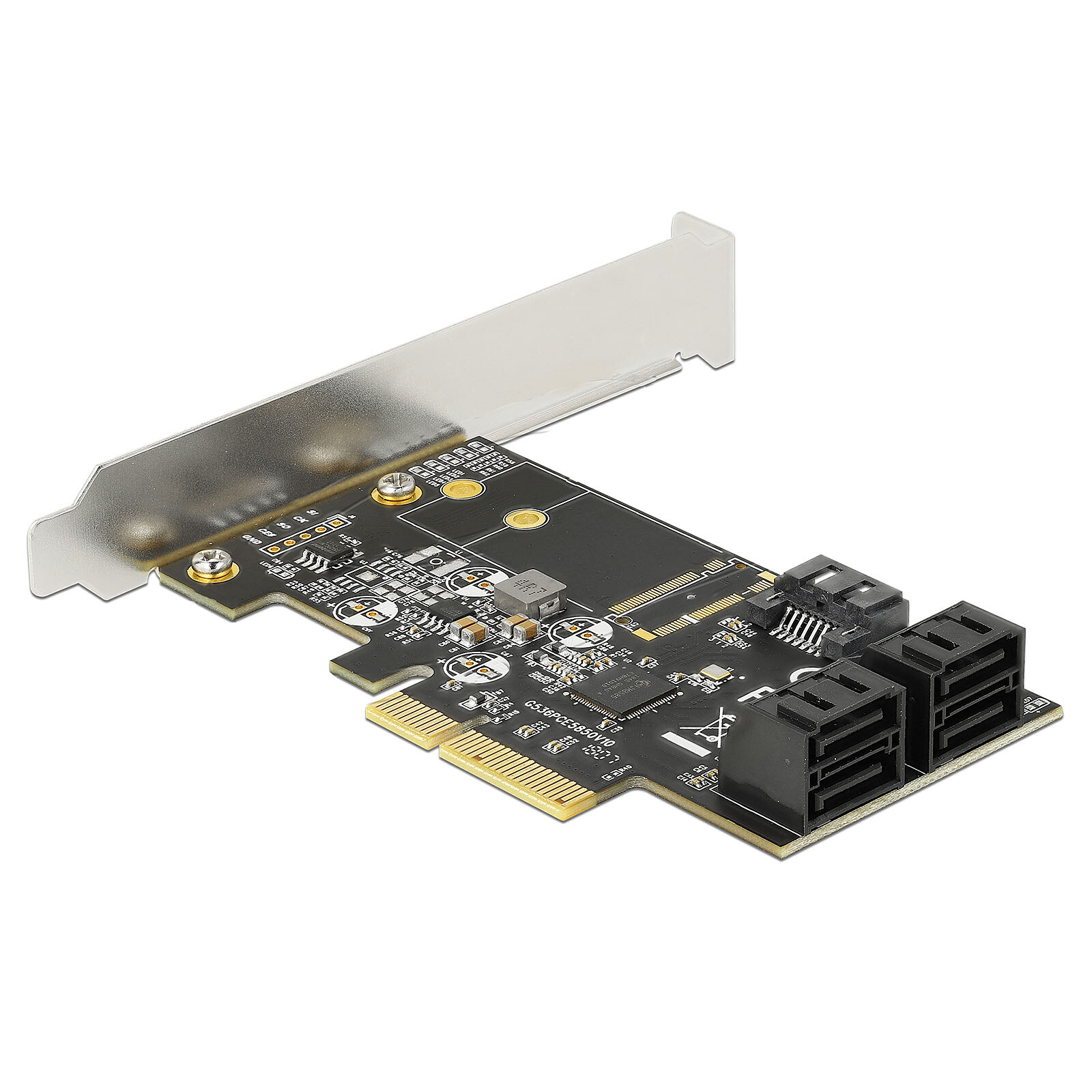 DeLock PCI Express to 5 Port SATA 6 Gbps Controller Card - Controller ...