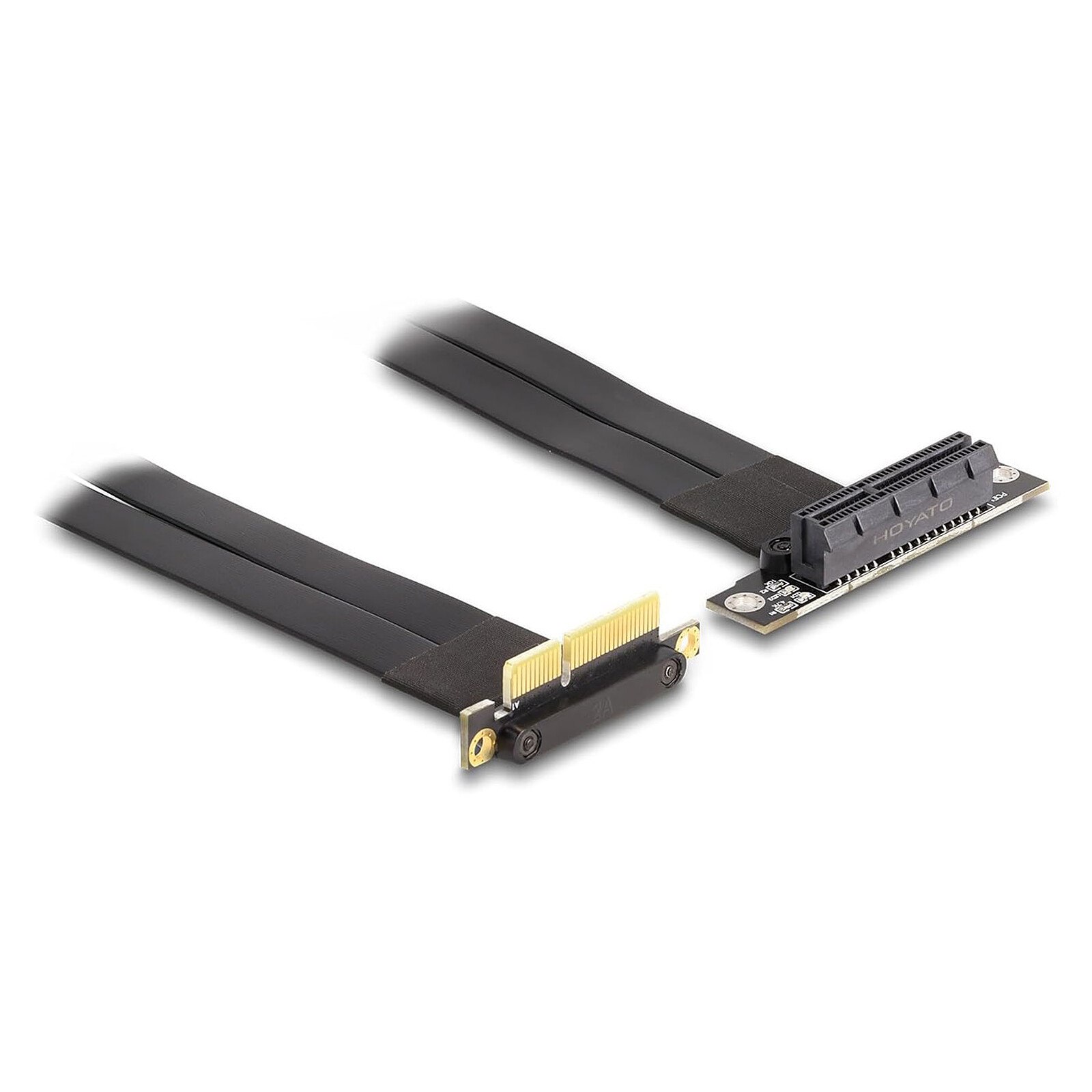 DeLock Riser Card PCIe x4 slot piegato a 90° con cavo da 60 cm ...