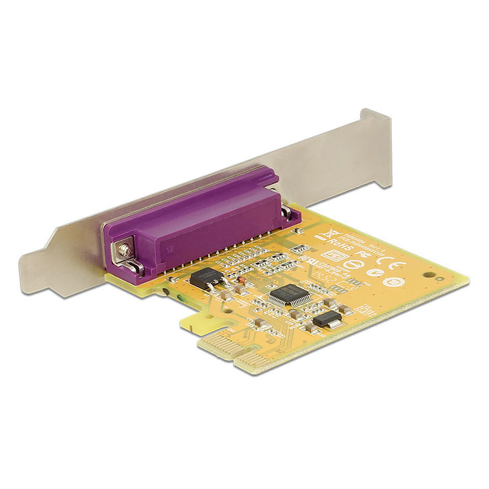 DeLock PCI Express controller card to 1 parallel port - Controller card ...