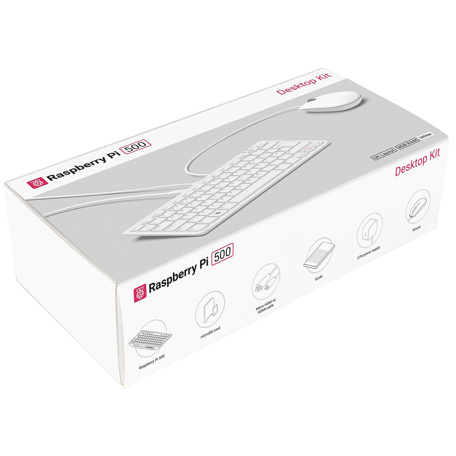 Raspberry - Kit Raspberry Pi 500 - Kit Raspberry Pi - LDLC