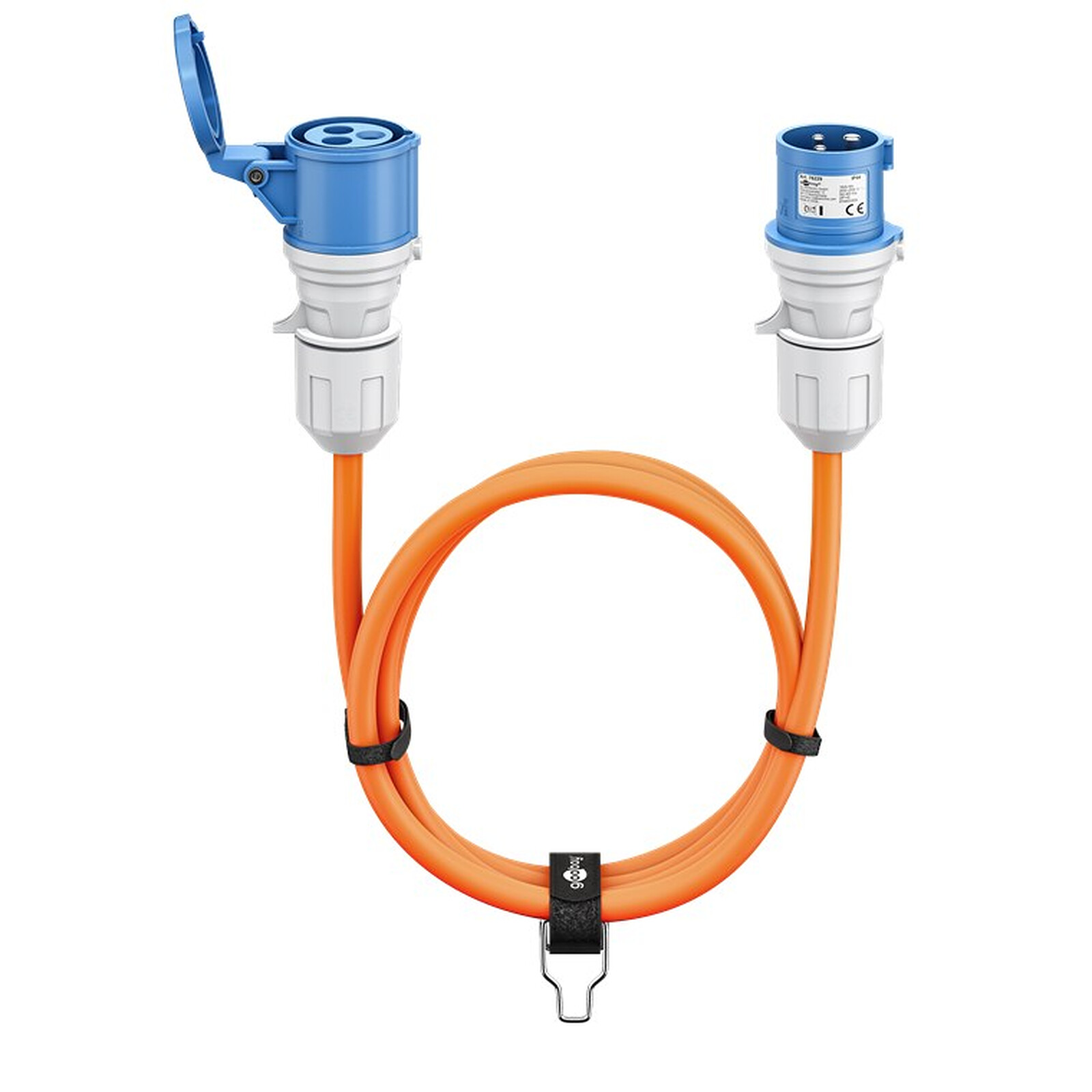 Cable alargador para exteriores Goobay - IP44 - 25 metros - Cable ...
