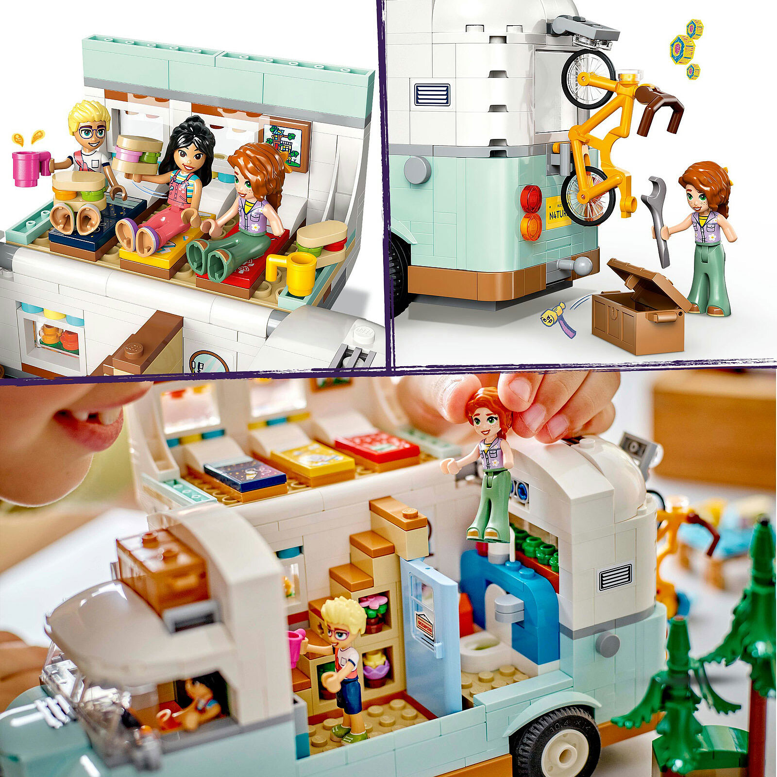 LEGO Friends 42663 Camping-car de l'amitié - LEGO - LDLC