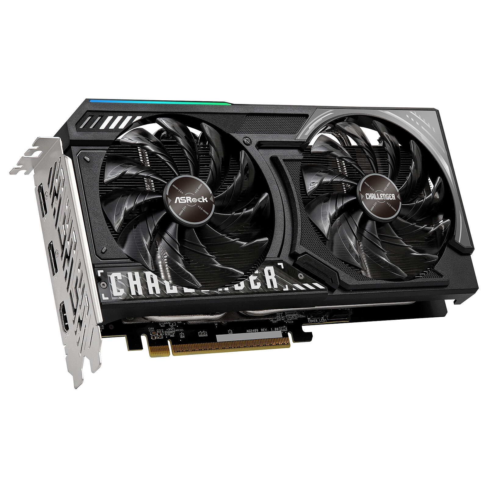 ASRock AMD Radeon RX 9060 XT Challenger 16GB OC - Carte graphique - LDLC